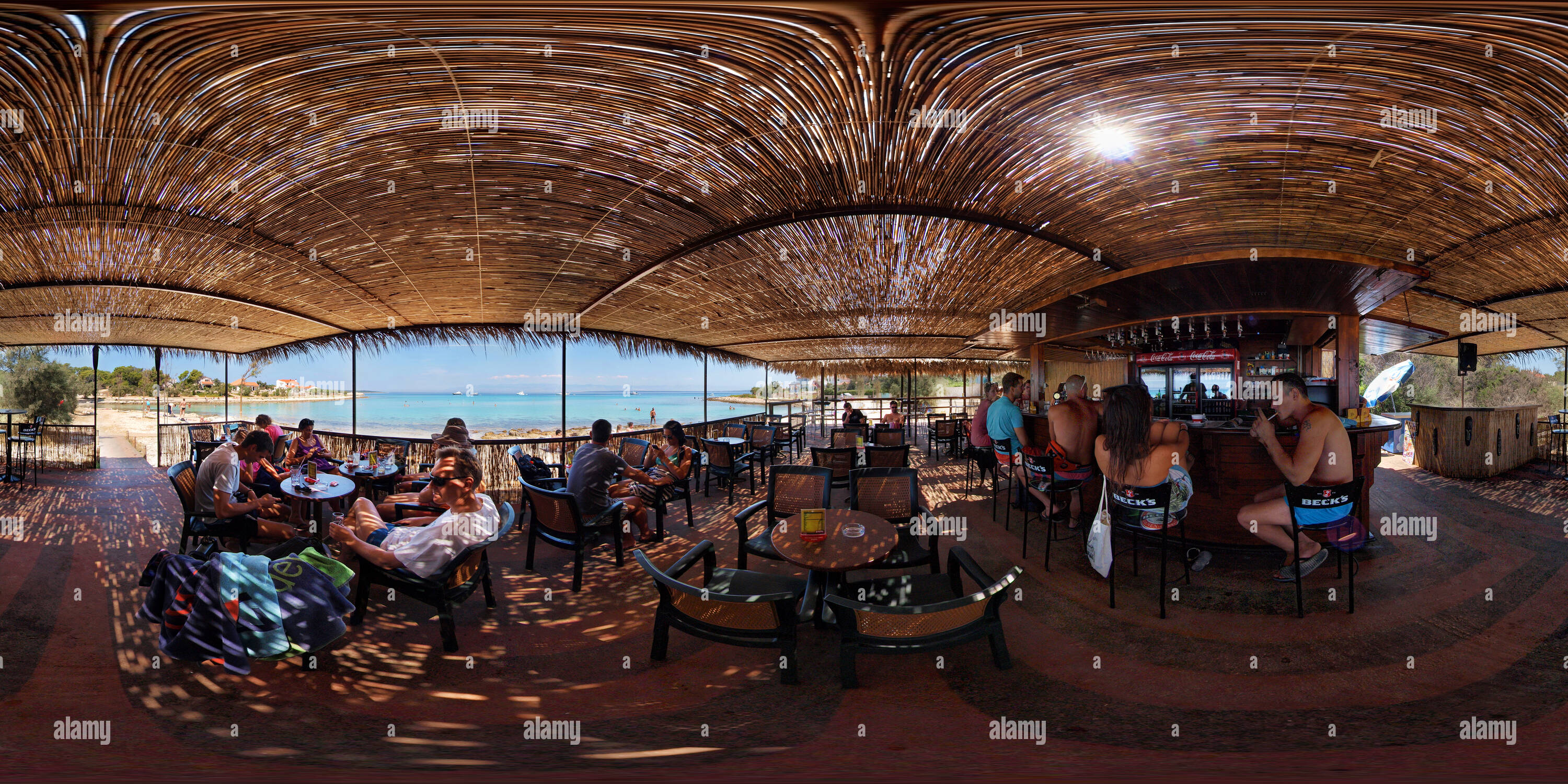 360° view of Caffe Bar Del Mar - Alamy