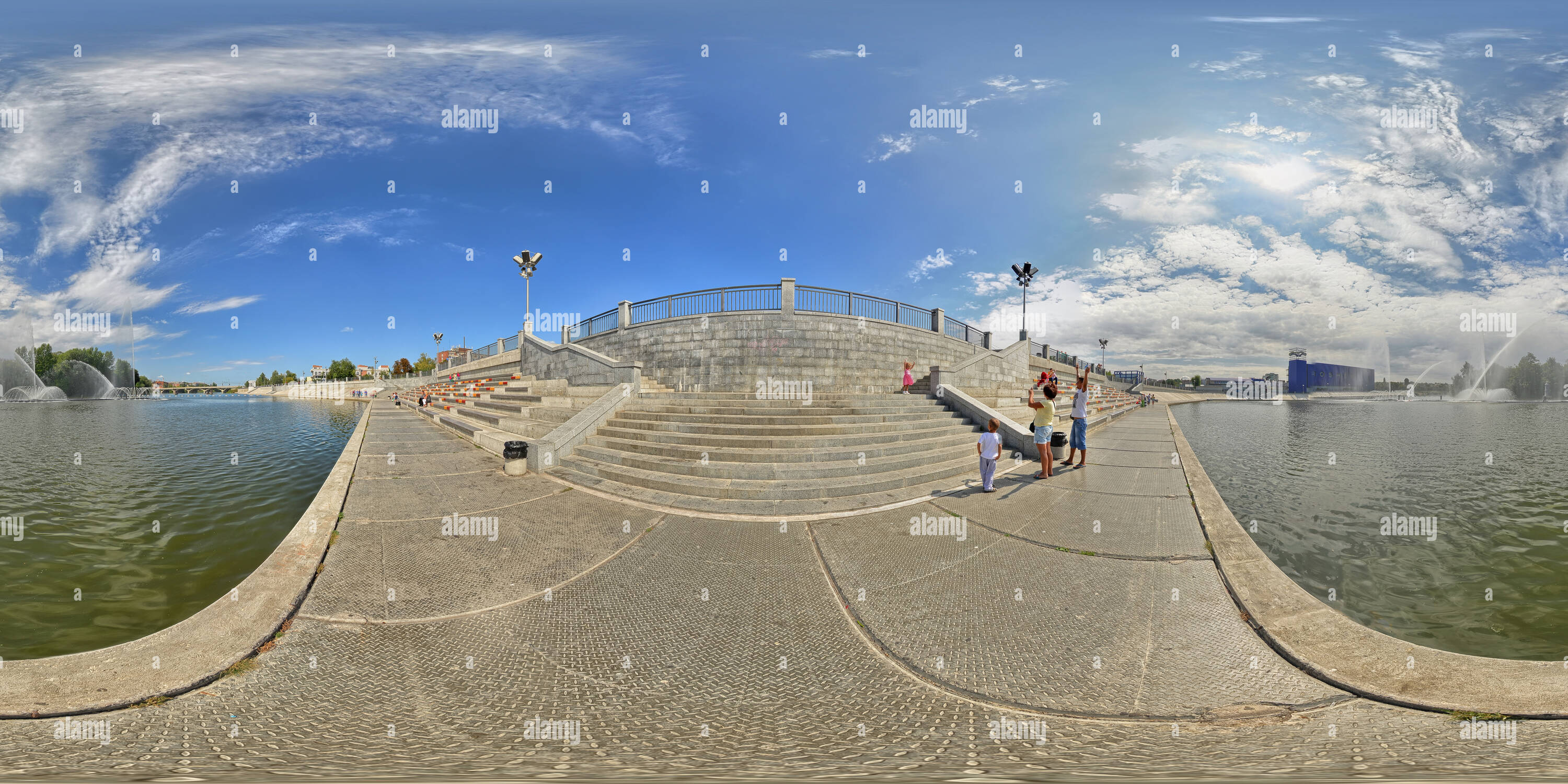 360° view of Roshen fountain in Vinnitsa - Alamy