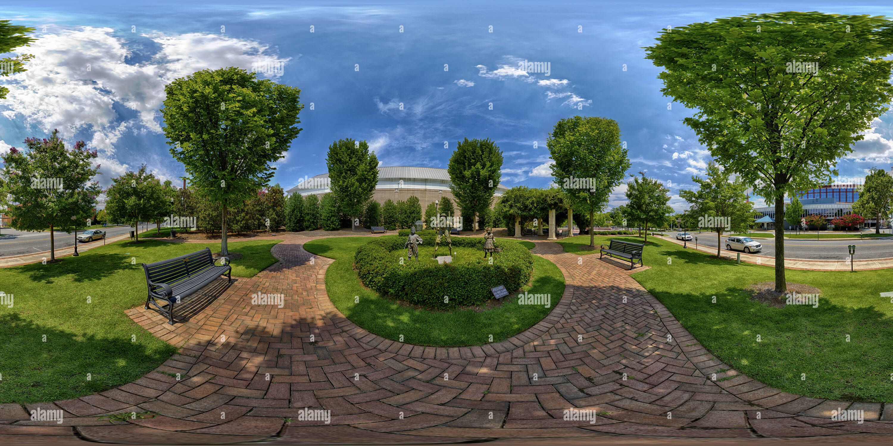 360° view of Bicentennial Park, Huntsville, Alabama - Alamy
