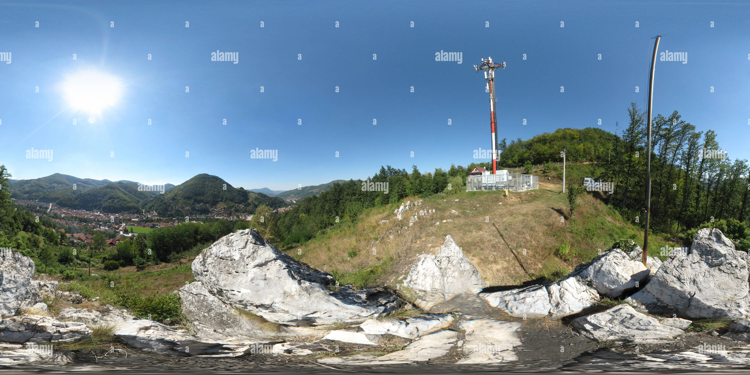 360° view of Ivanjica - Vidin Krs - Alamy
