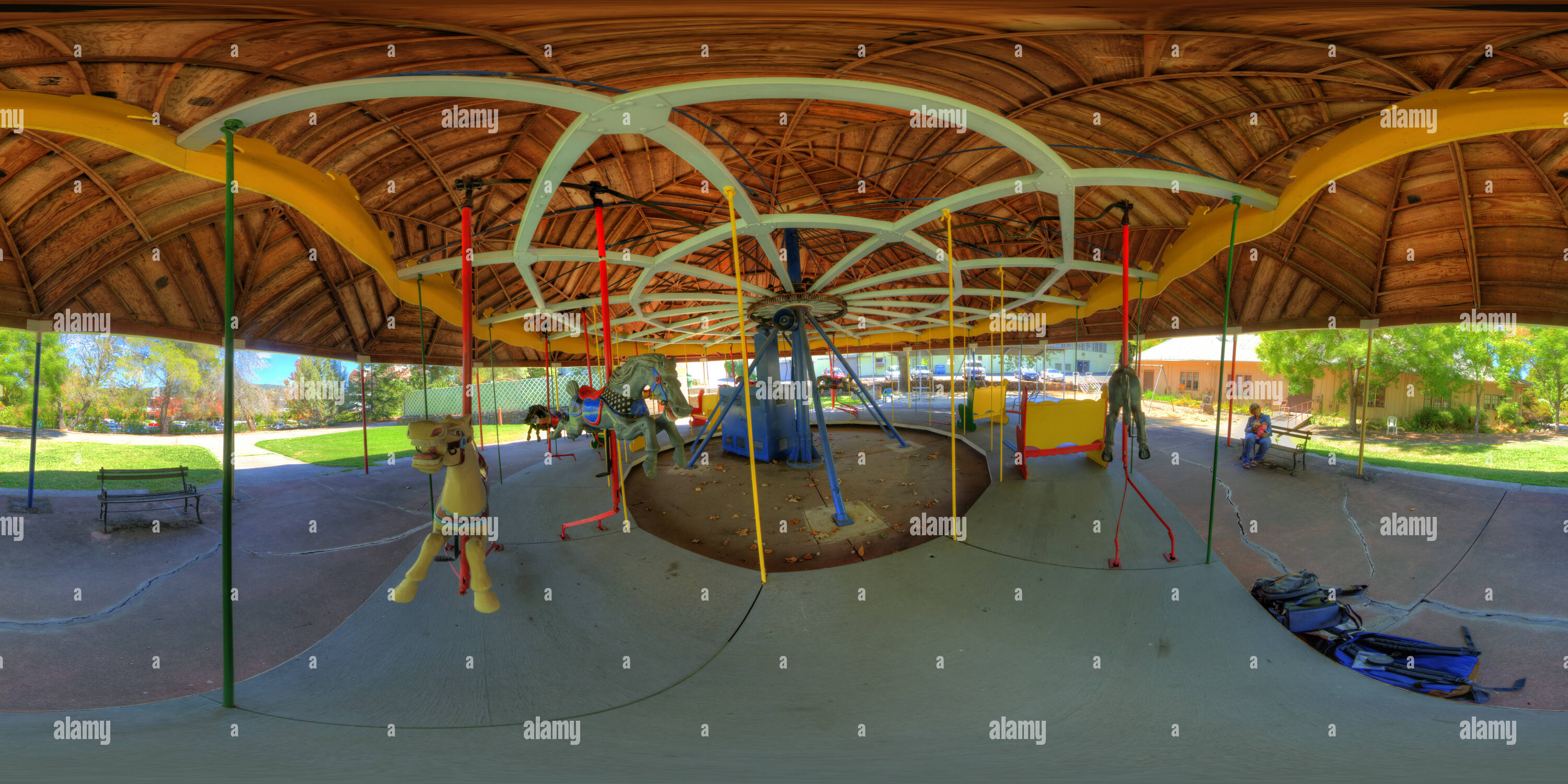 360° view of Merry-Go-Round, Eldridge, California - Alamy