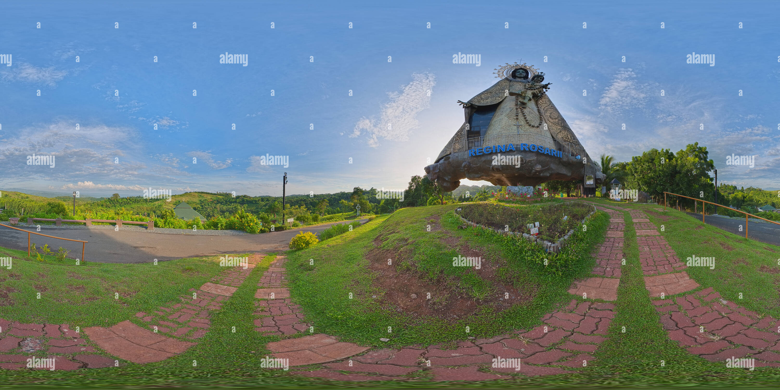 360° view of Regina Rica Rosarii - Alamy