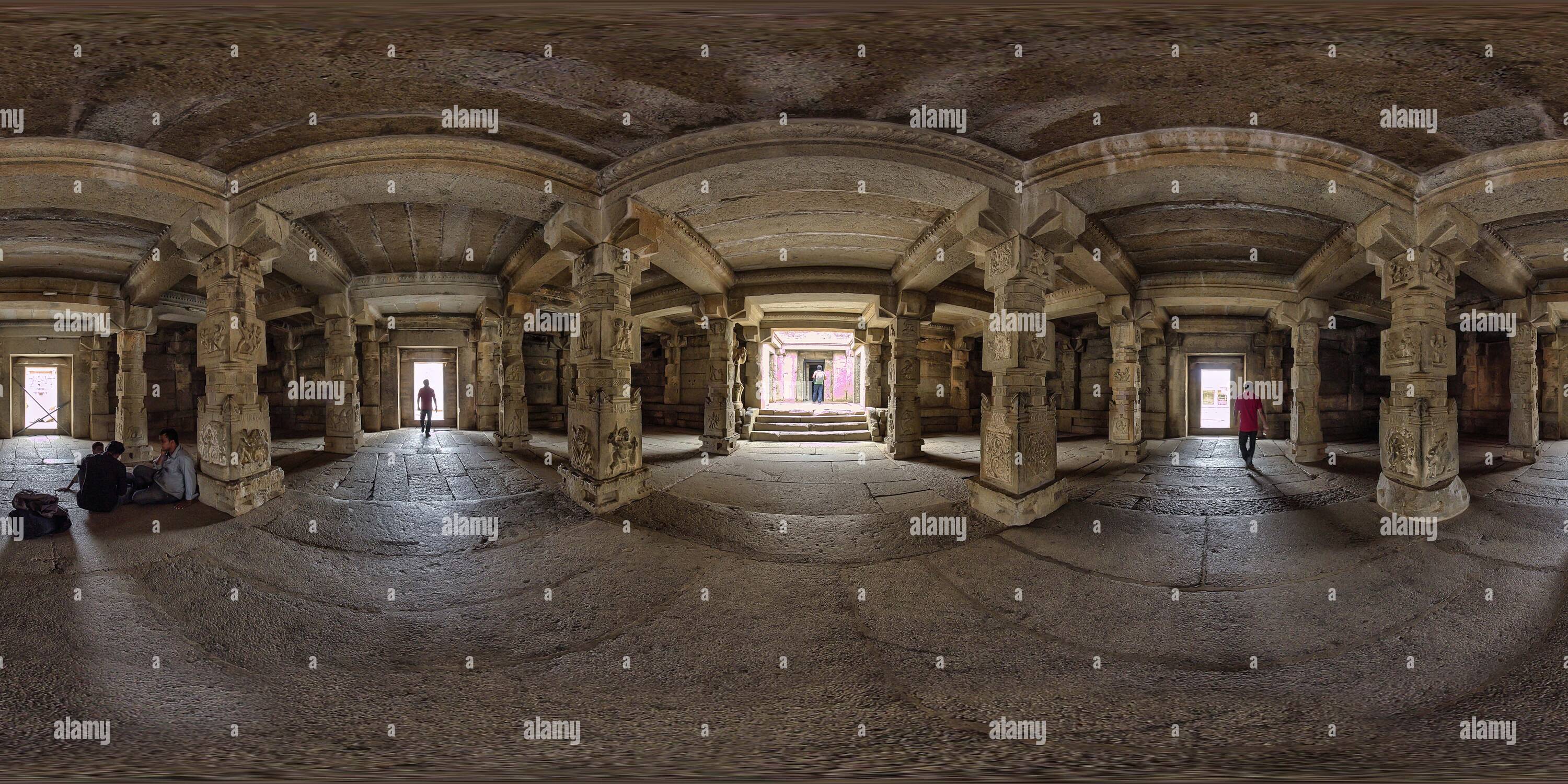360° view of Vittala Temple, Hampi - Alamy