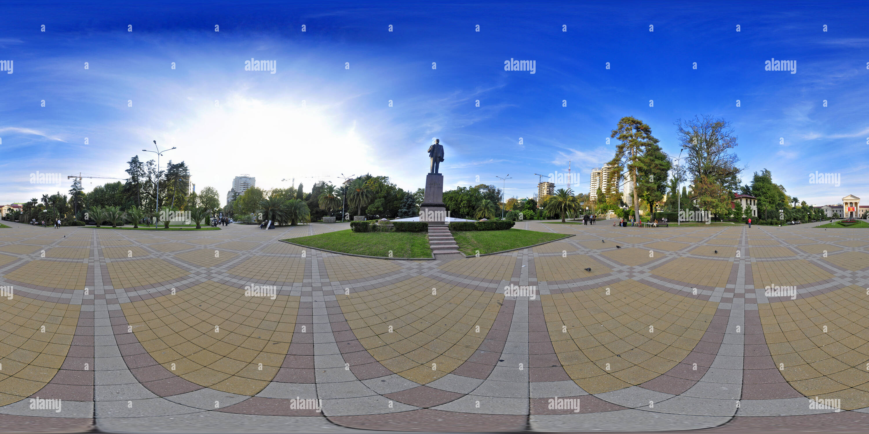 360° view of Monument to the Lenin - Sochi - Alamy