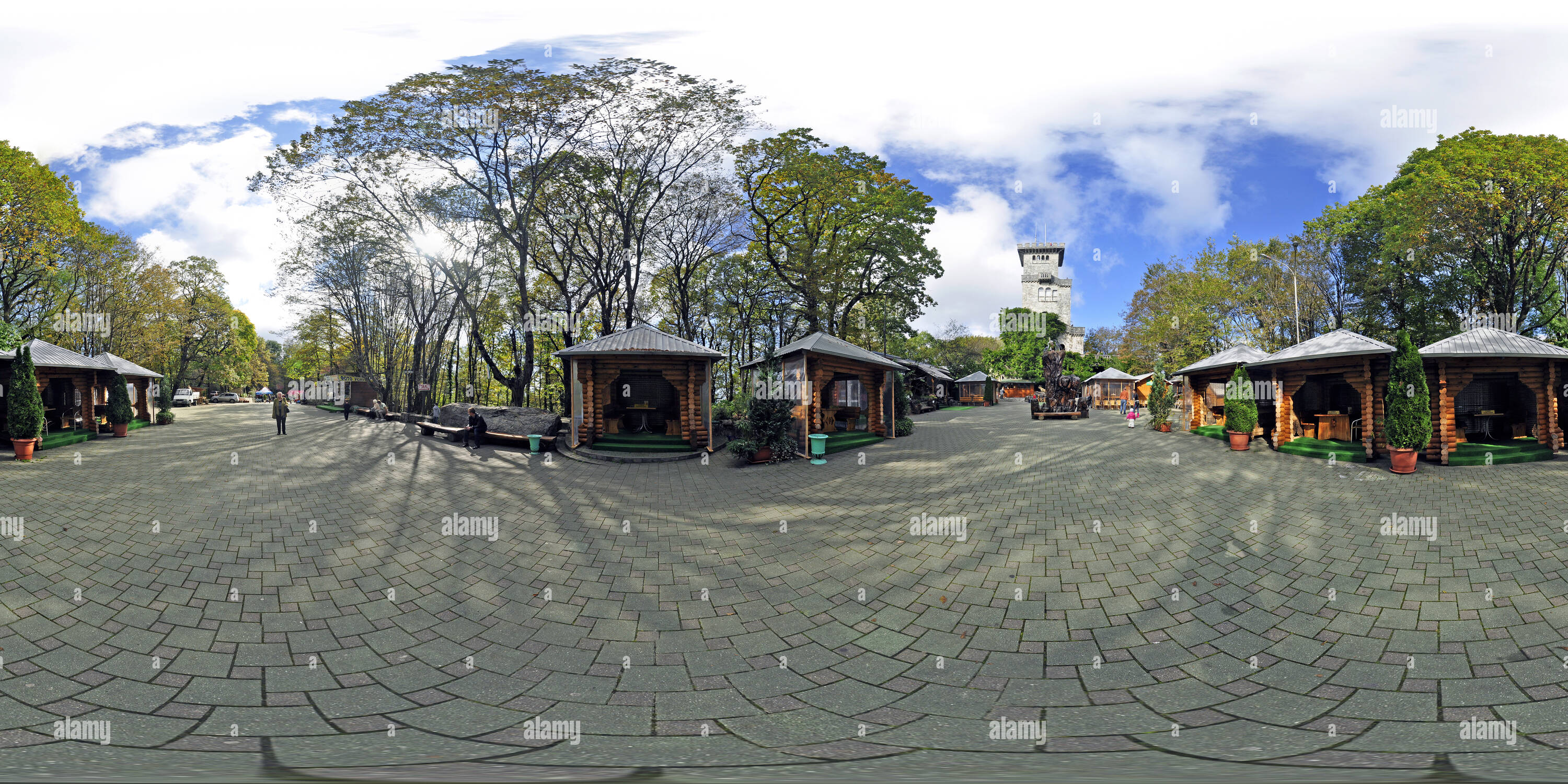 360° view of Mountain Akhun - Sochi - Alamy