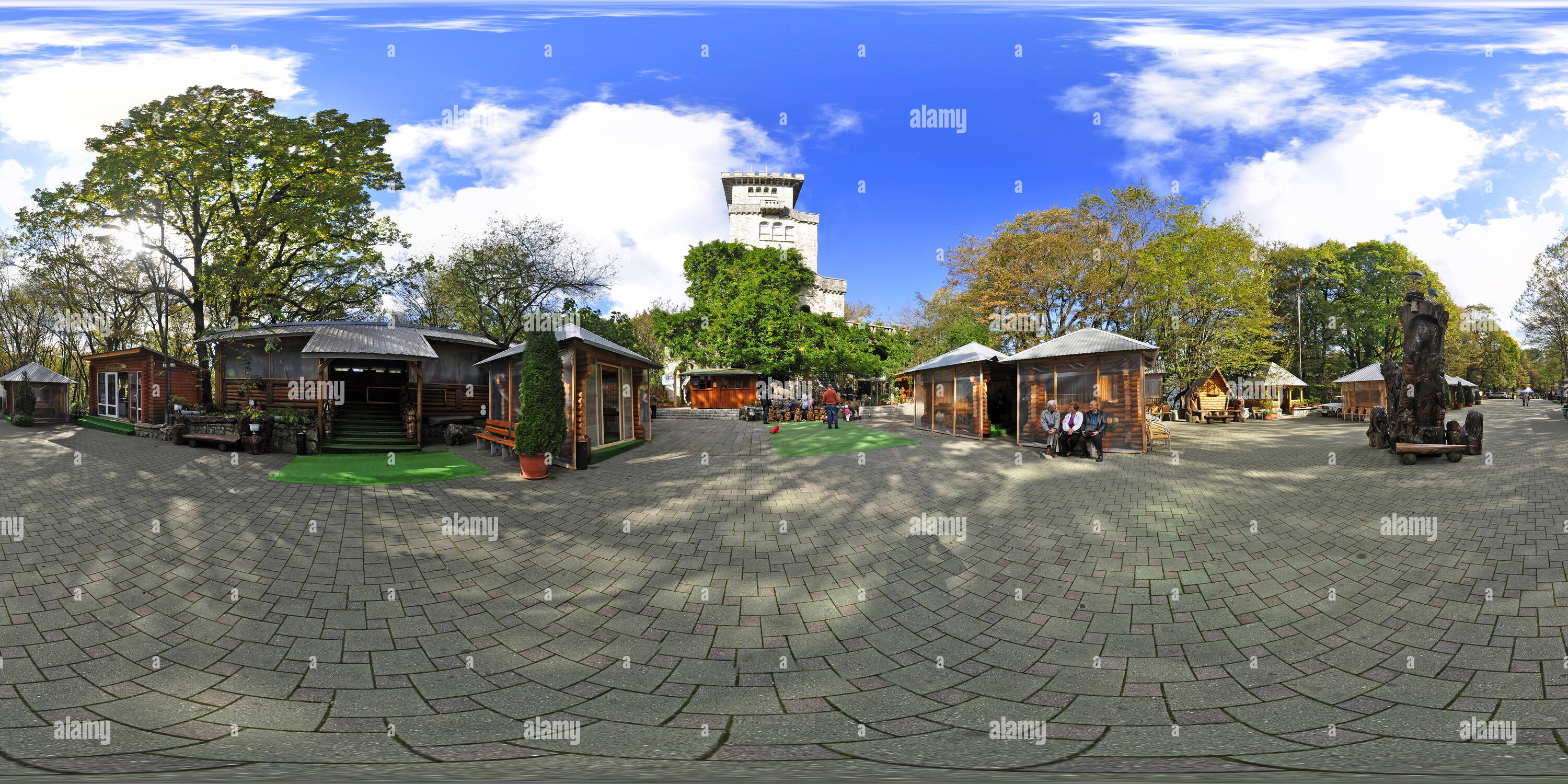 360° view of Mountain Akhun - Sochi - Alamy