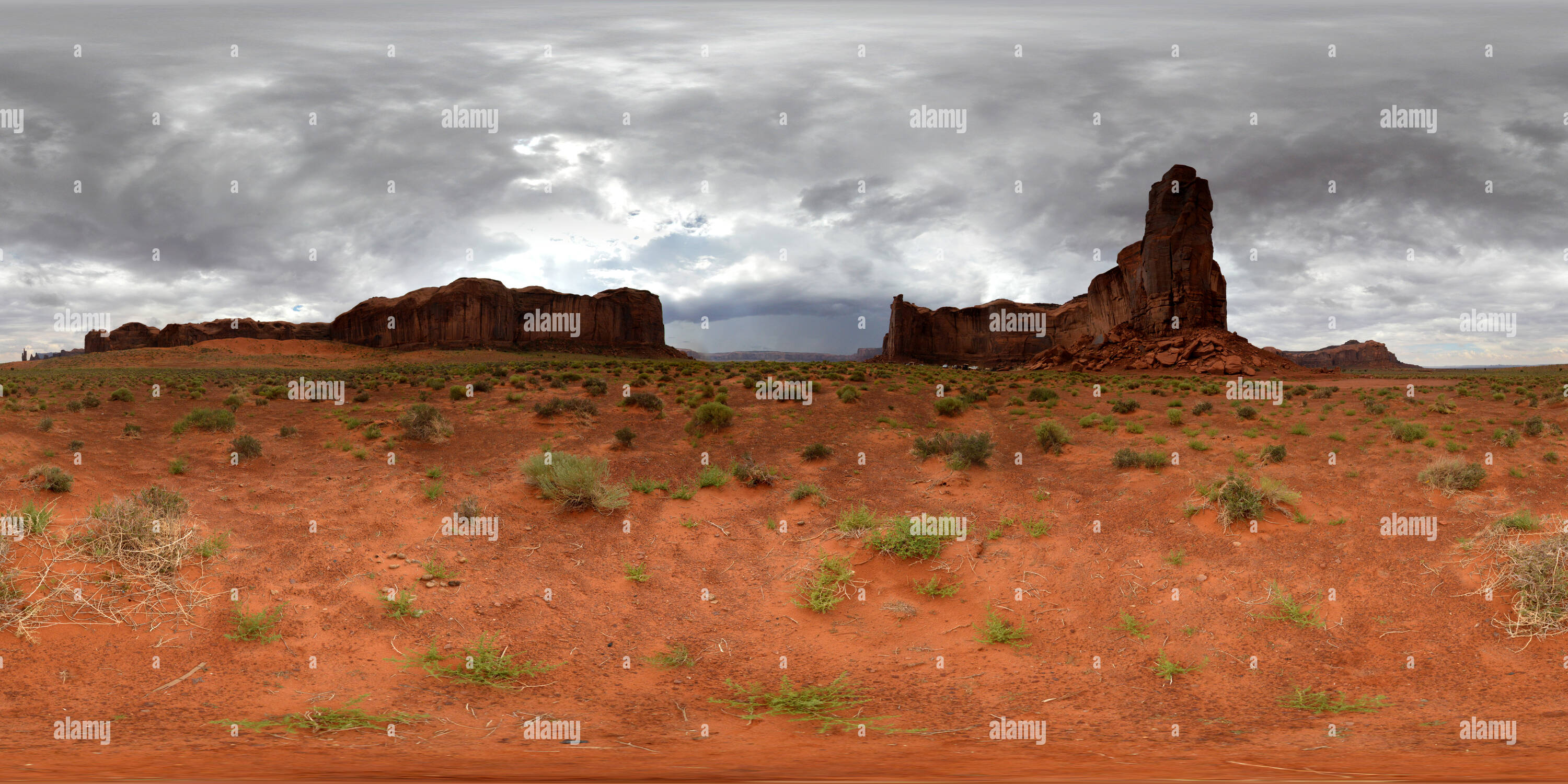 Rain god mesa monument valley hi-res stock photography and images - Alamy