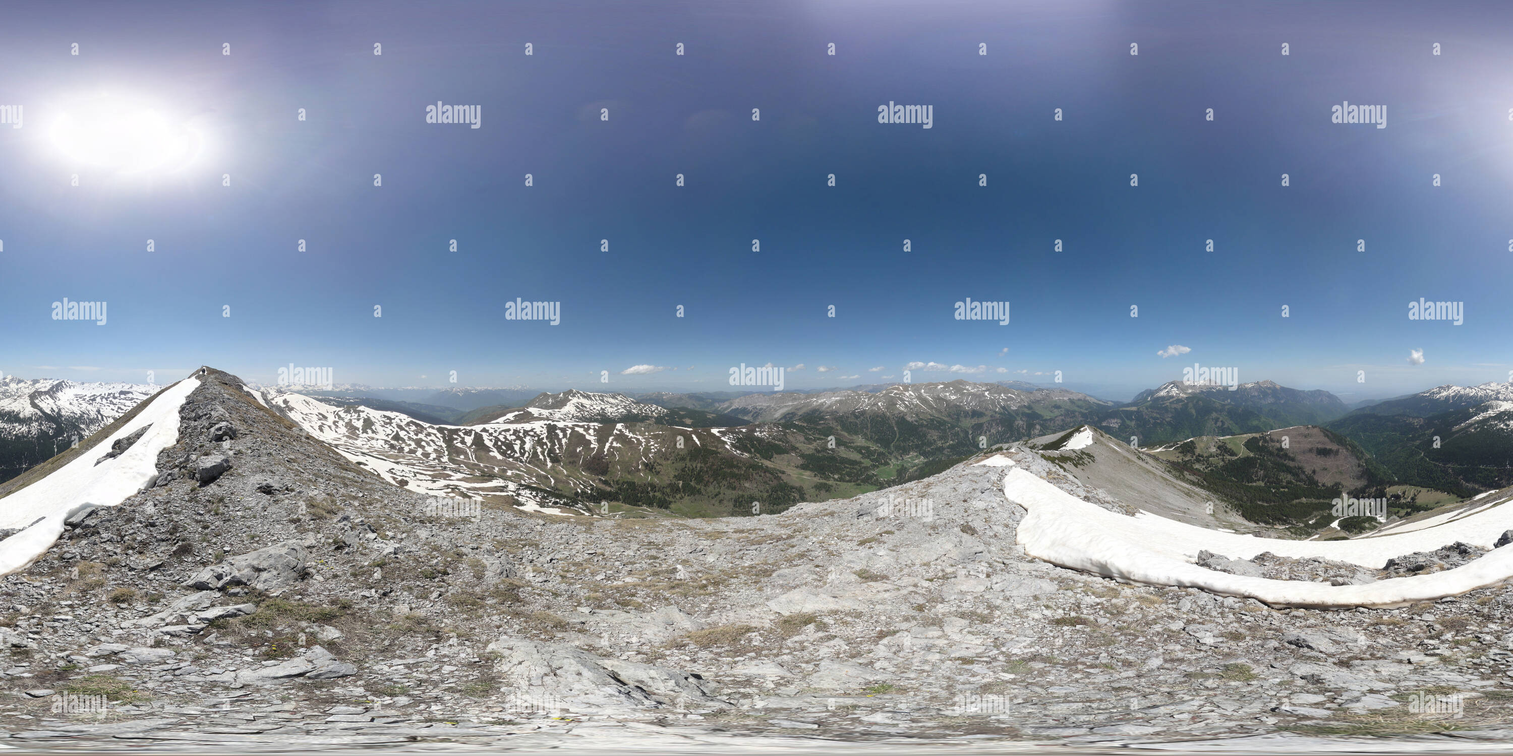360° view of Mountain Bogdash (Bogdas, Marjas) northern ridge - Alamy
