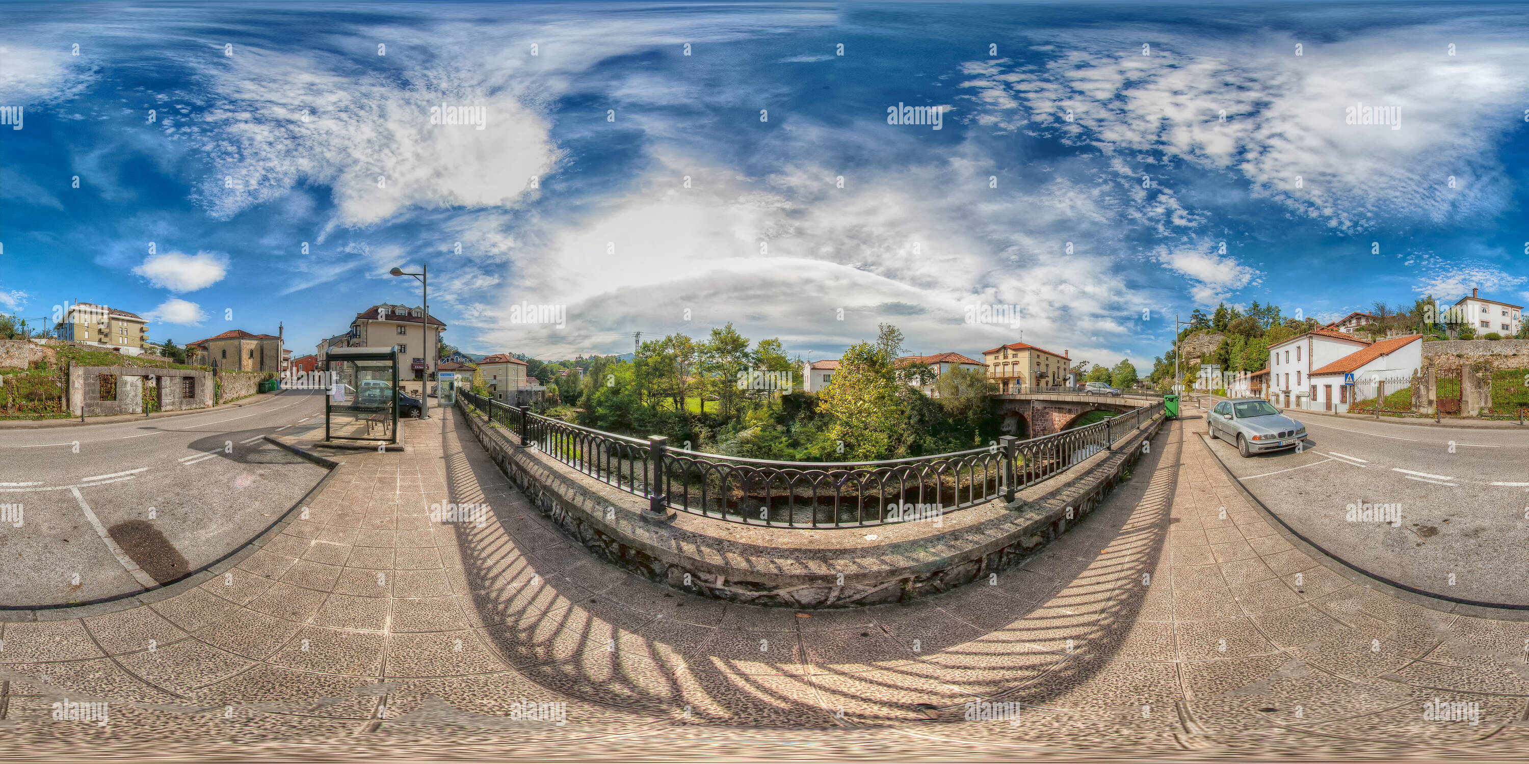 360° view of La Cavada - Cantabria,(España - Alamy