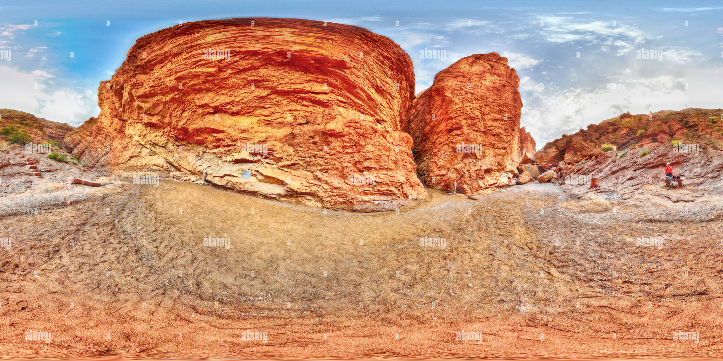 360° view of Tianshan Mysterious Grand Canyon - Alamy