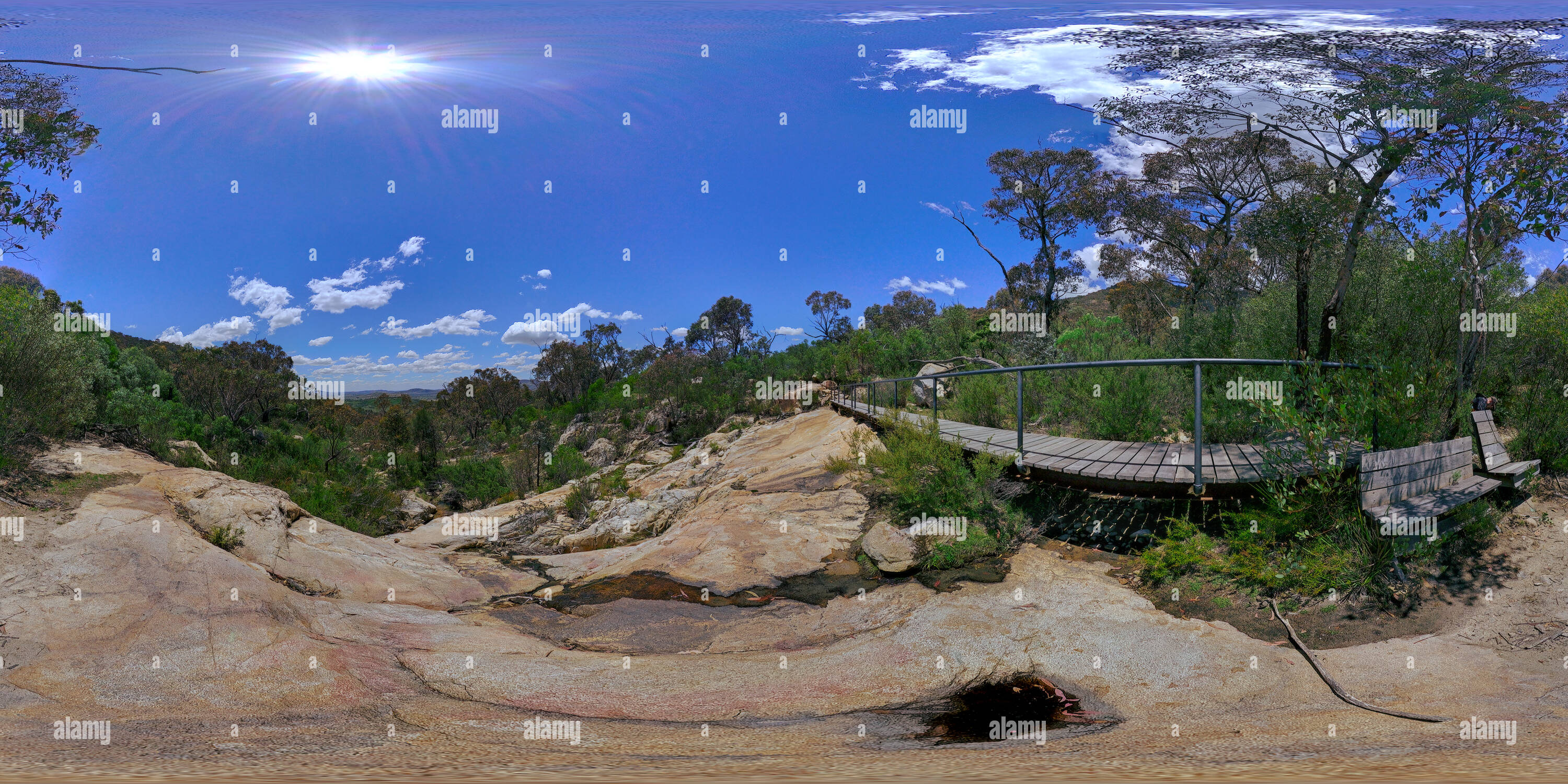 360° view of Namadgi National Park - Mt Tennent Walking Track ...