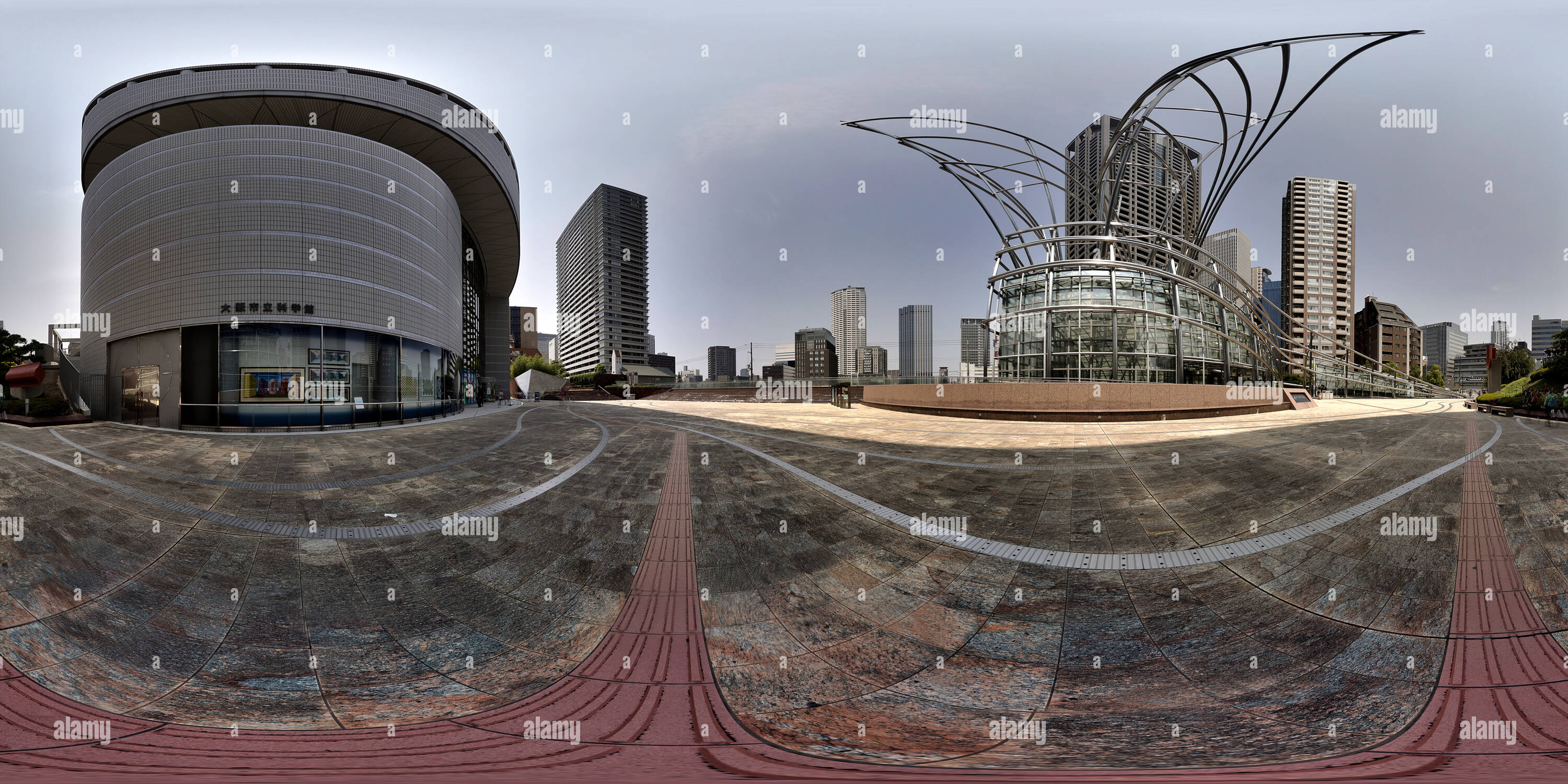360° view of National Museum Of Art And Science Museum Osaka Japan - Alamy