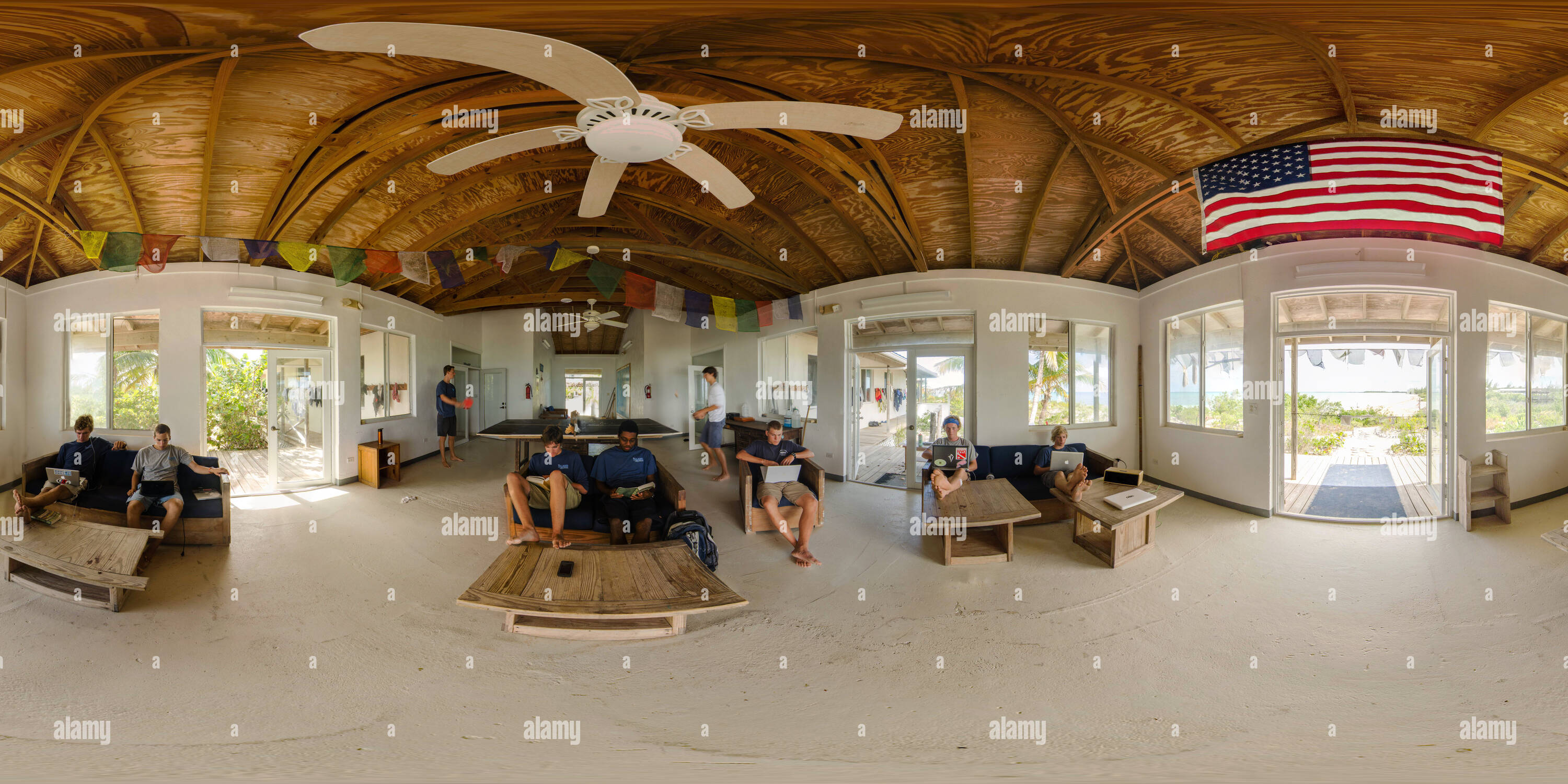 360° view of Boys Dorm Common Room - Alamy