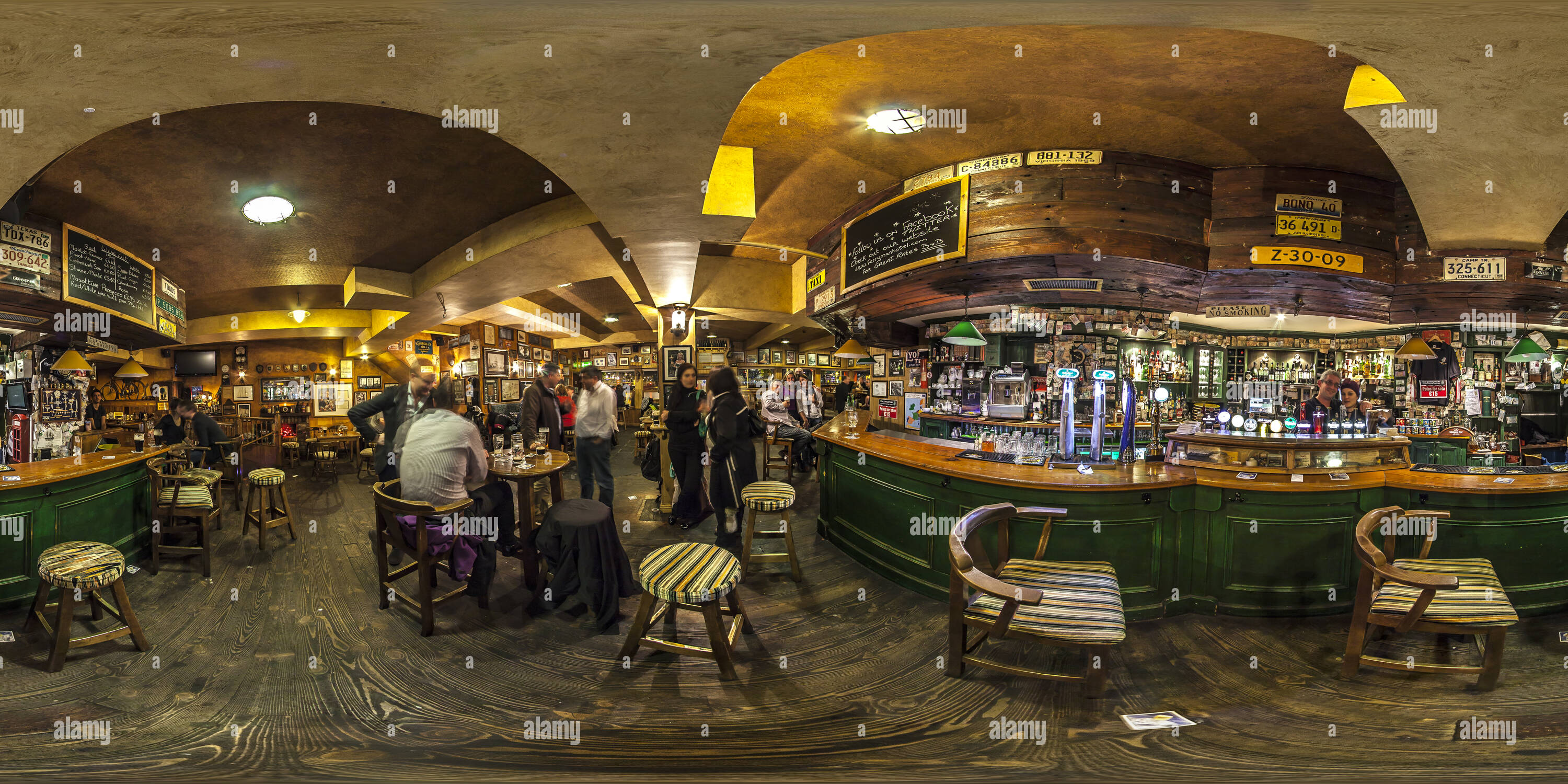 360° view of The Ferryman Pub in Dublin, Ireland - Alamy