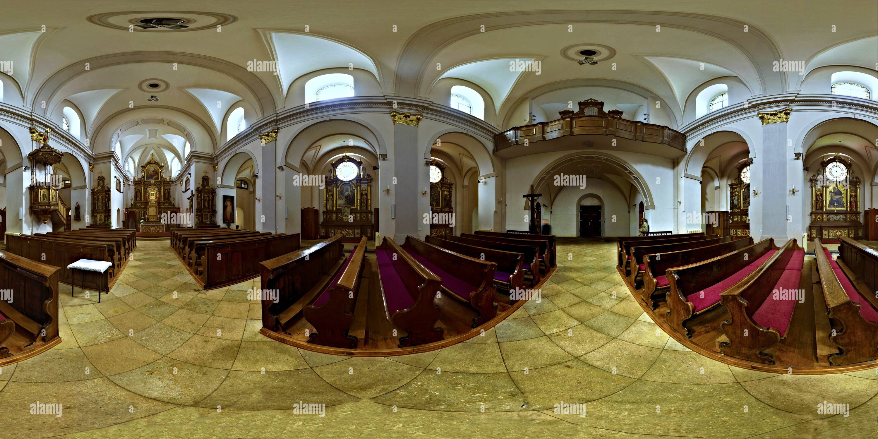 360° view of Church on the Mount Madonna - Alamy