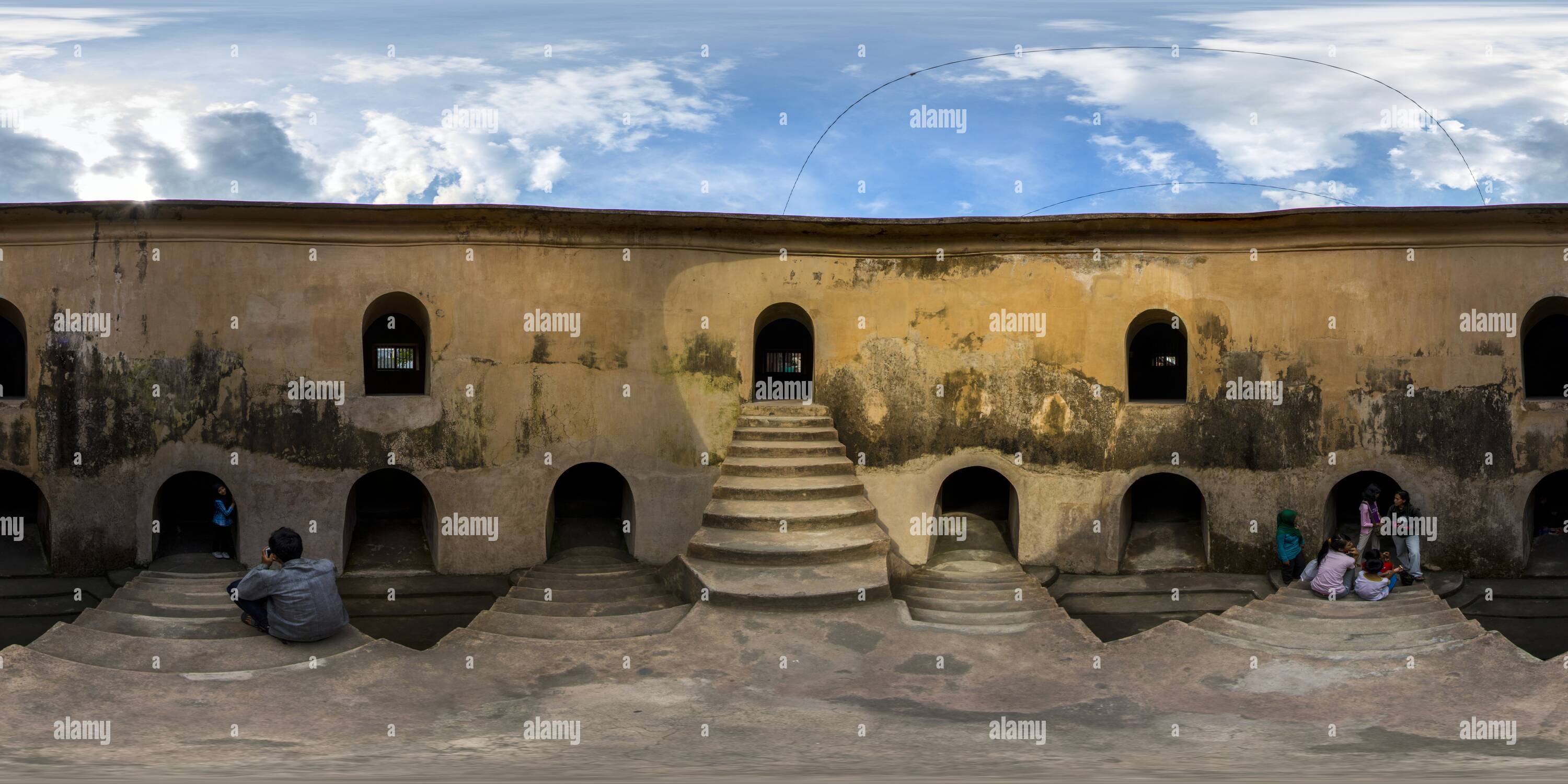 360° view of Taman Sari Sumur Gumuling - Alamy