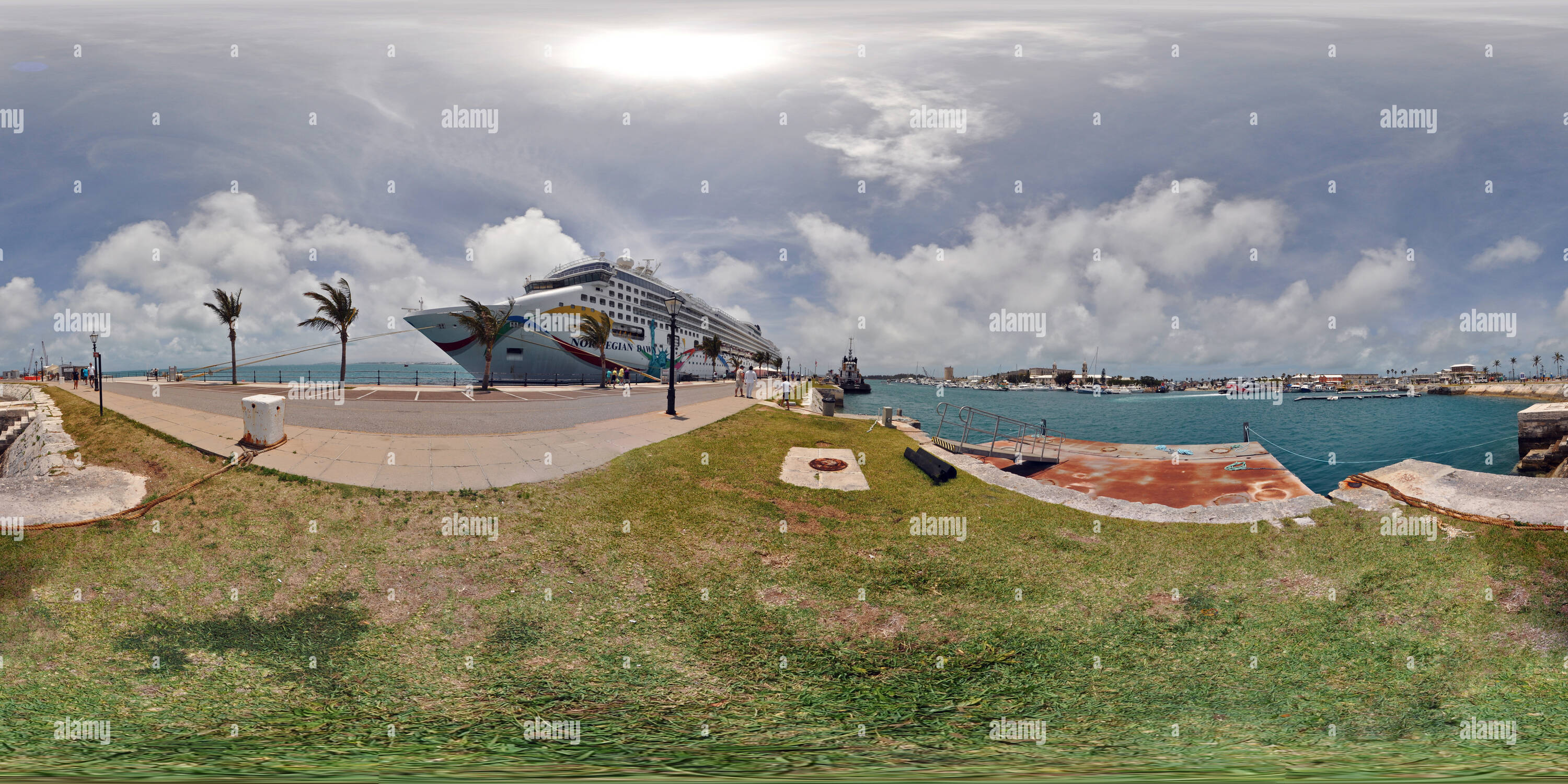 360° view of Bermuda - Dockyard 01 - Alamy
