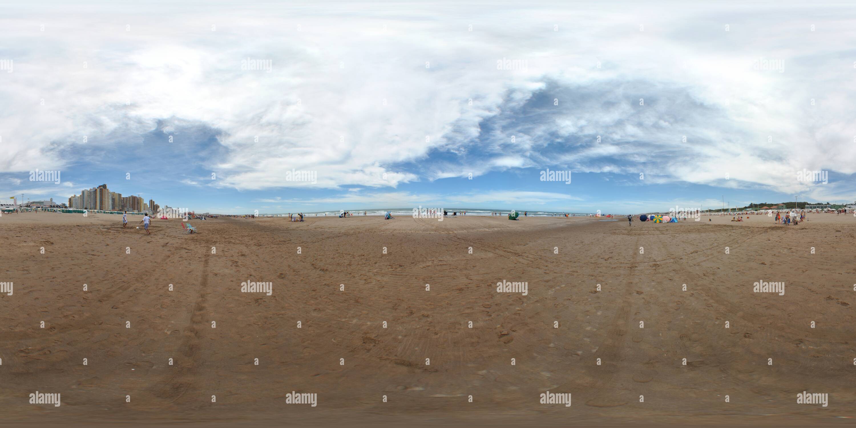 360° view of Playa centro Necochea - Alamy