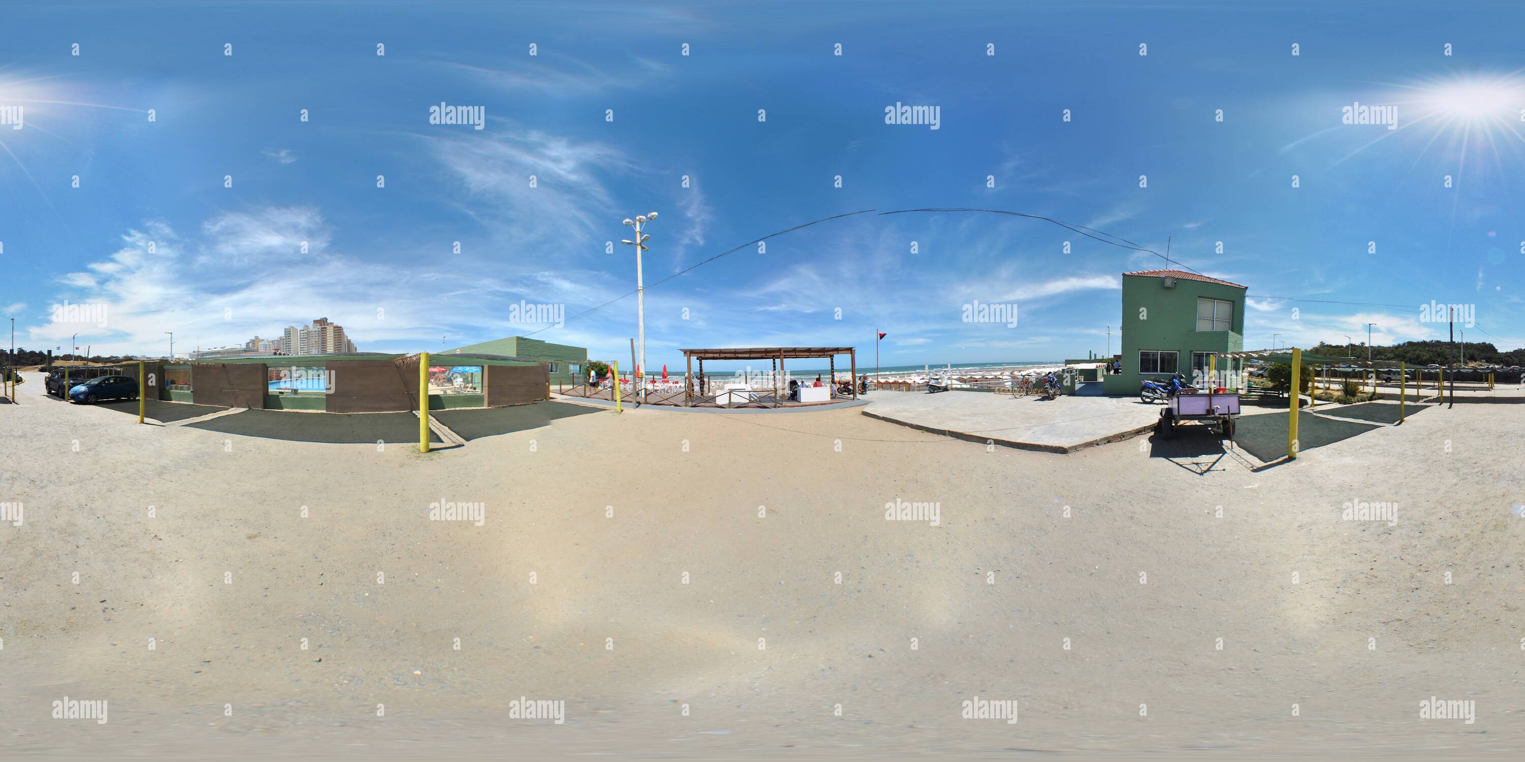 360° view of Playa centro Necochea - Alamy
