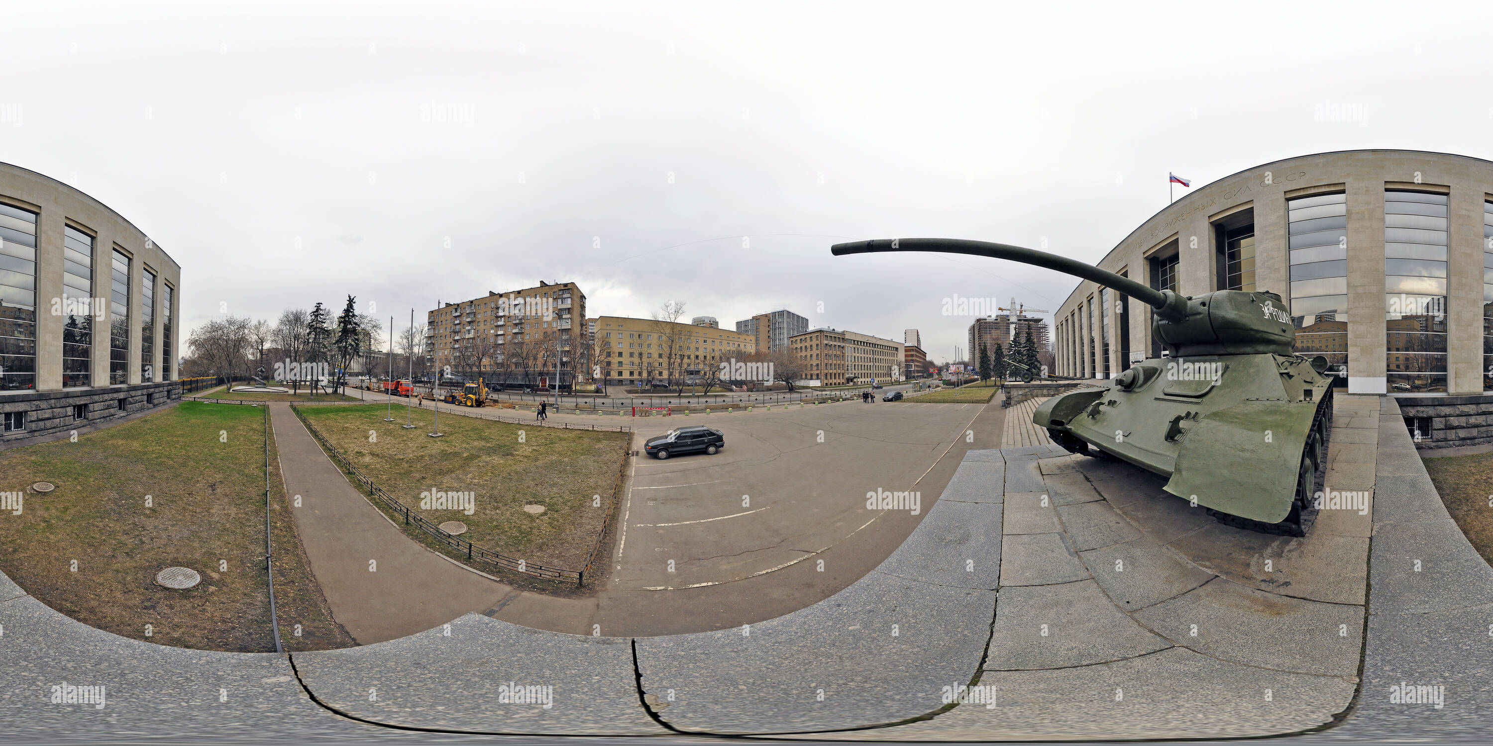360° view of Tank T-34 - Armed Forces museum - Moscow - Alamy