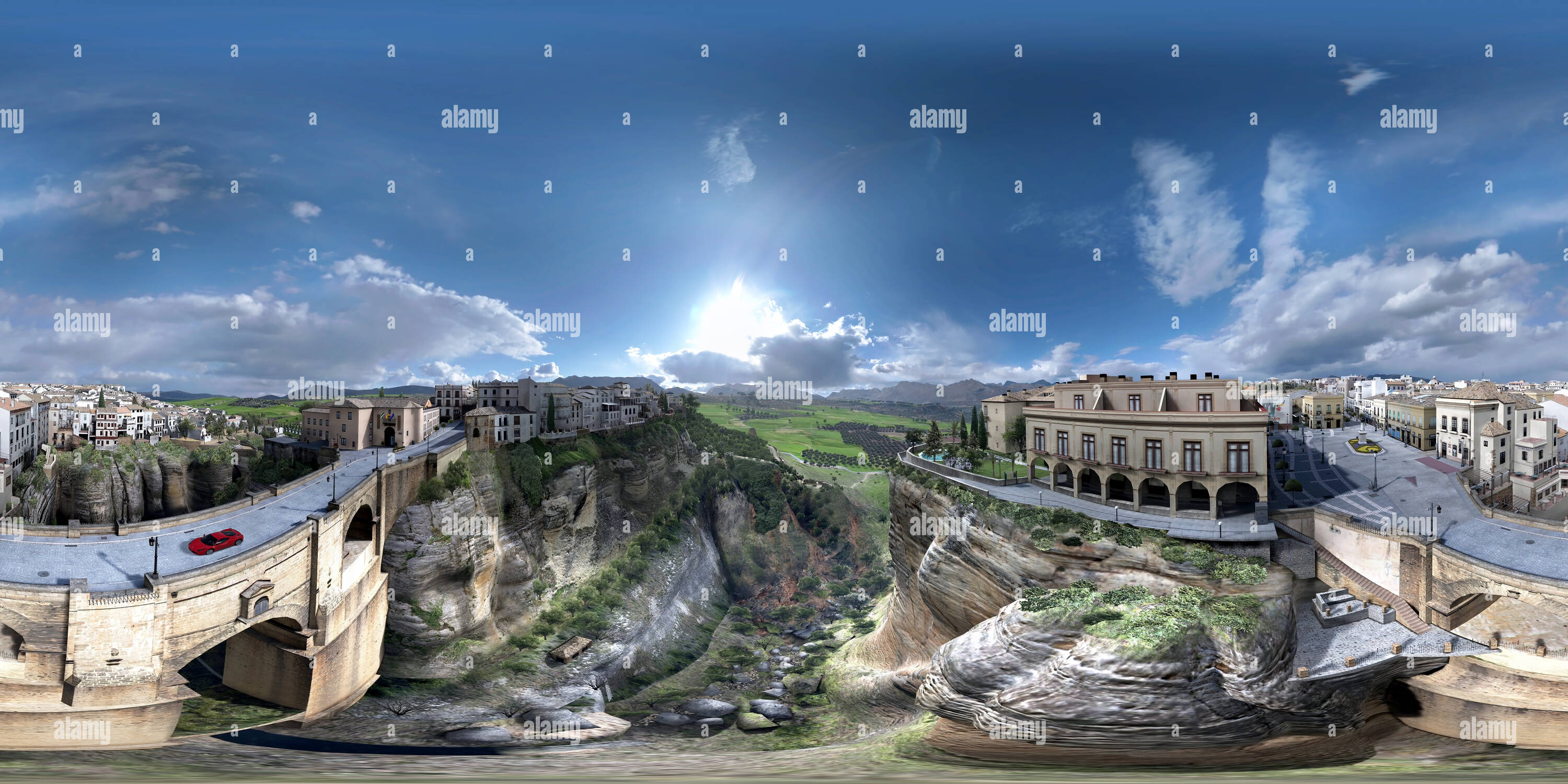 360° view of Gran Turismo - Ronda Spain - Alamy