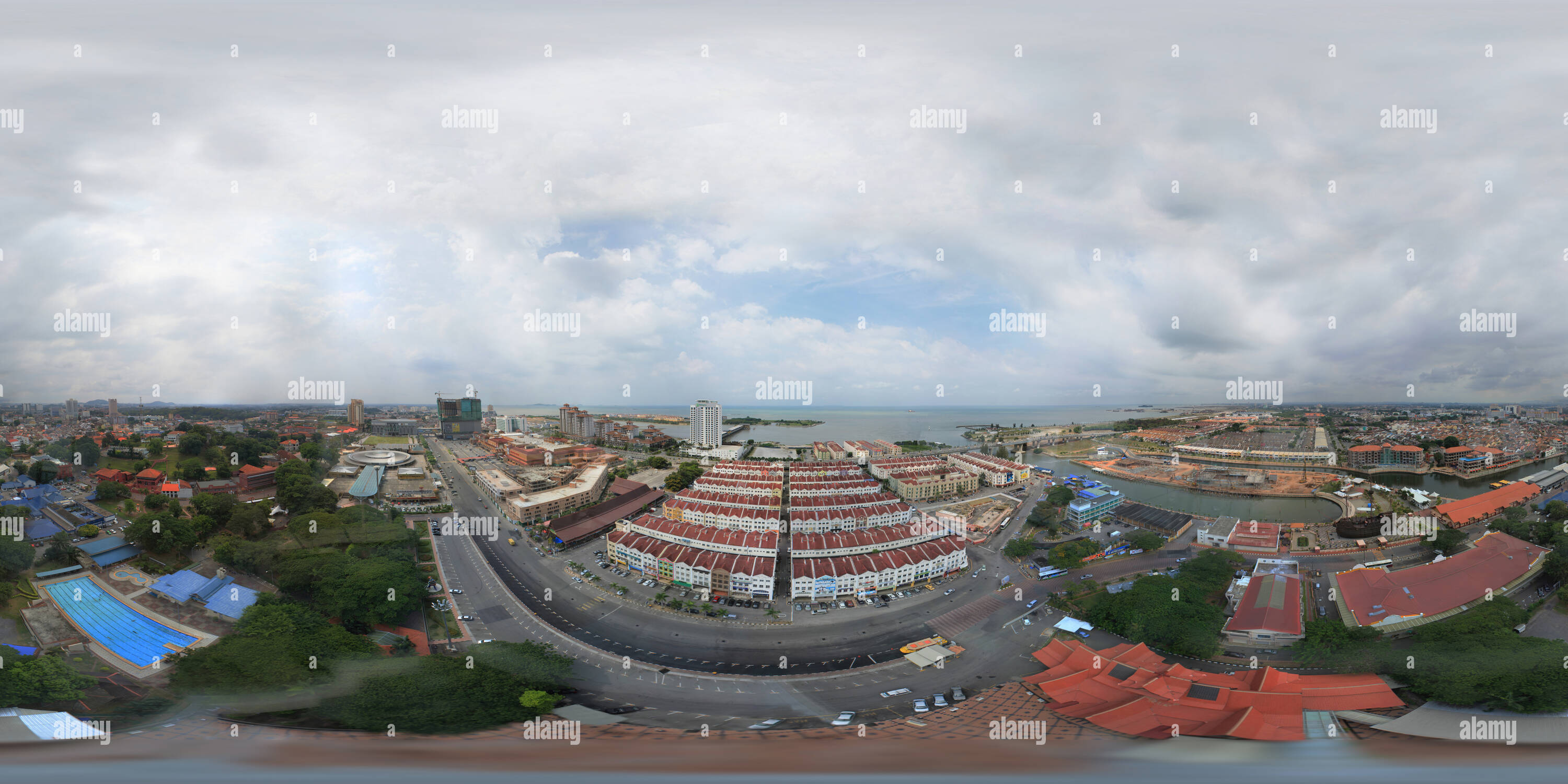 360° view of MALAYSIA - Malacca From Taming Sari Tower - Alamy