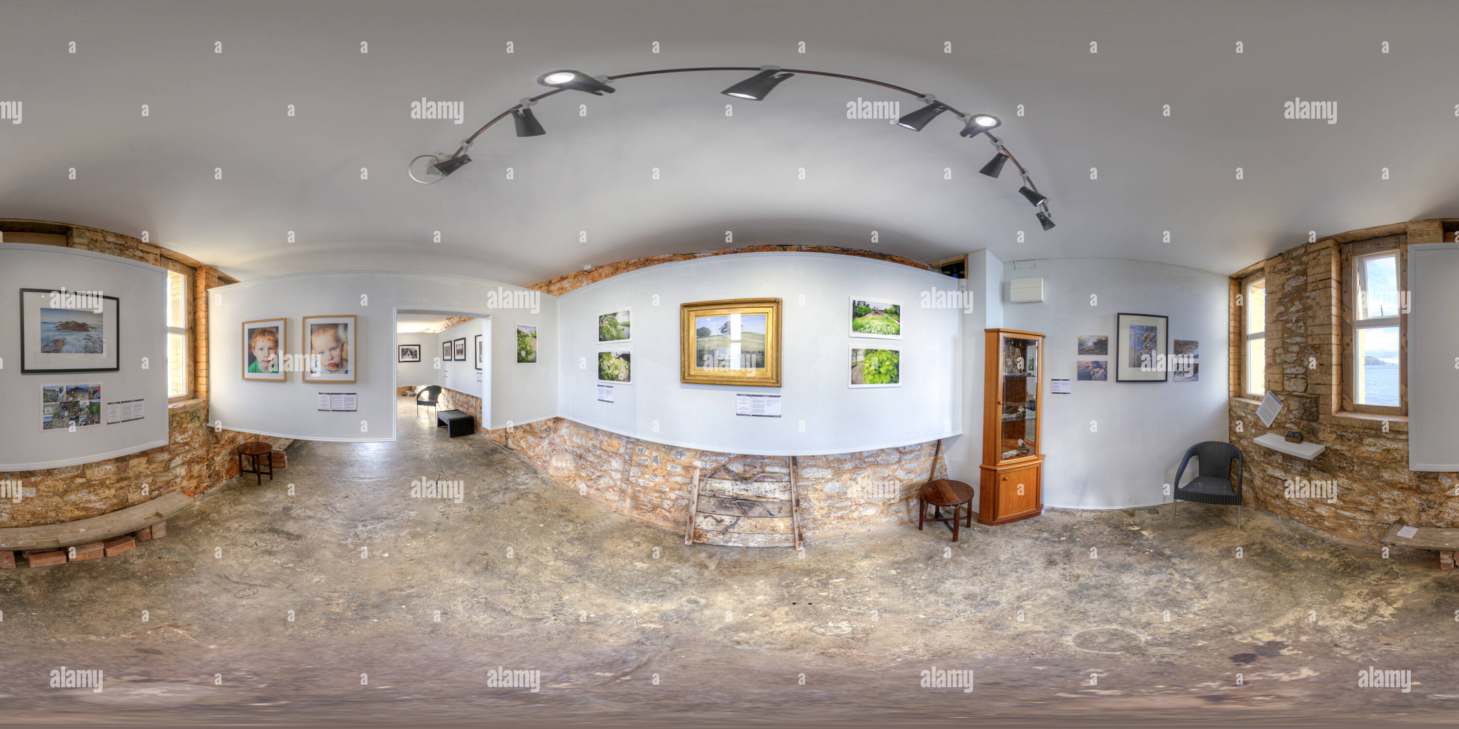 360° view of Trerise Gallery Room 3 - Alamy