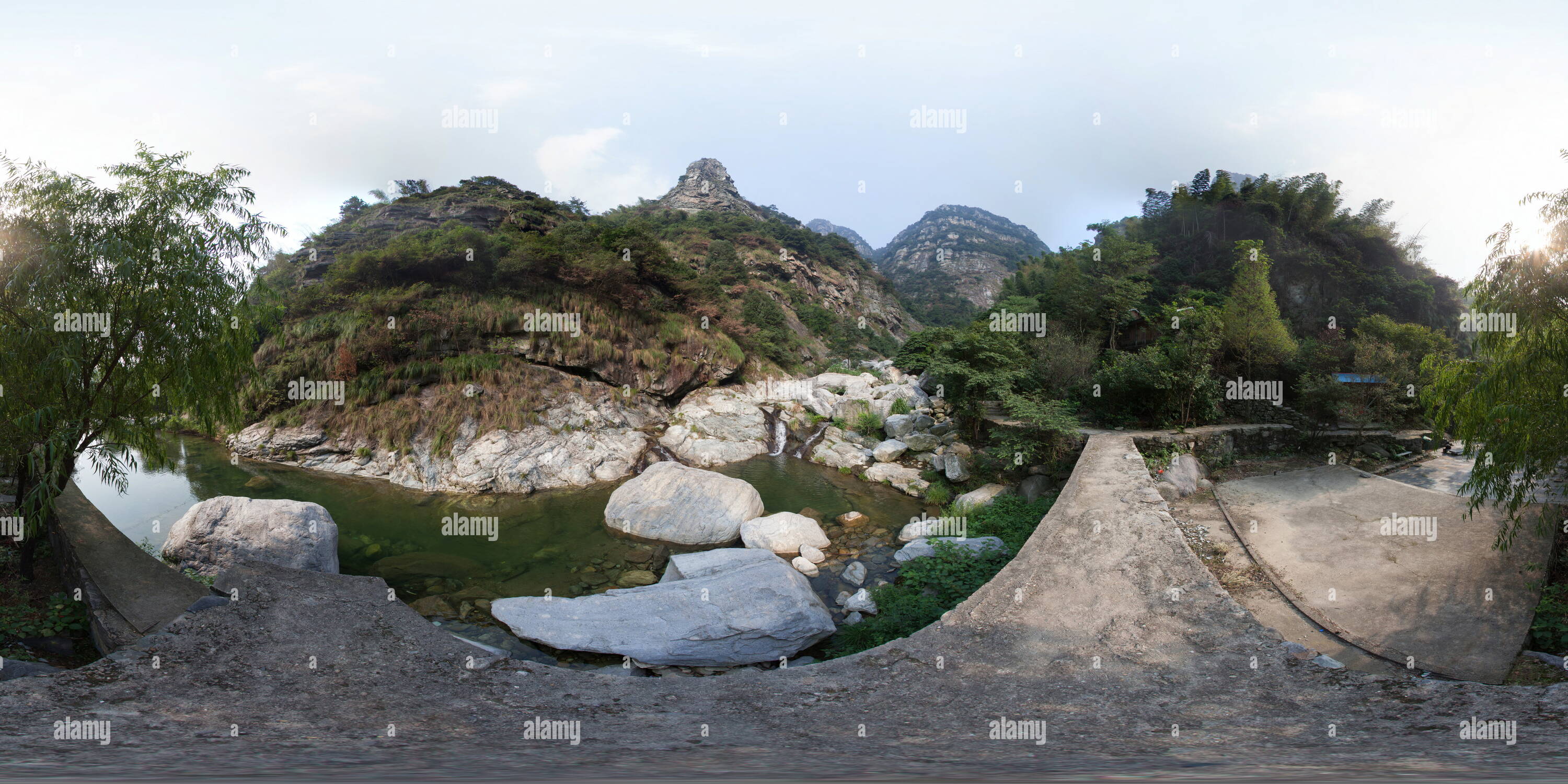 360° view of Shimen Jian Lushan06 - Alamy