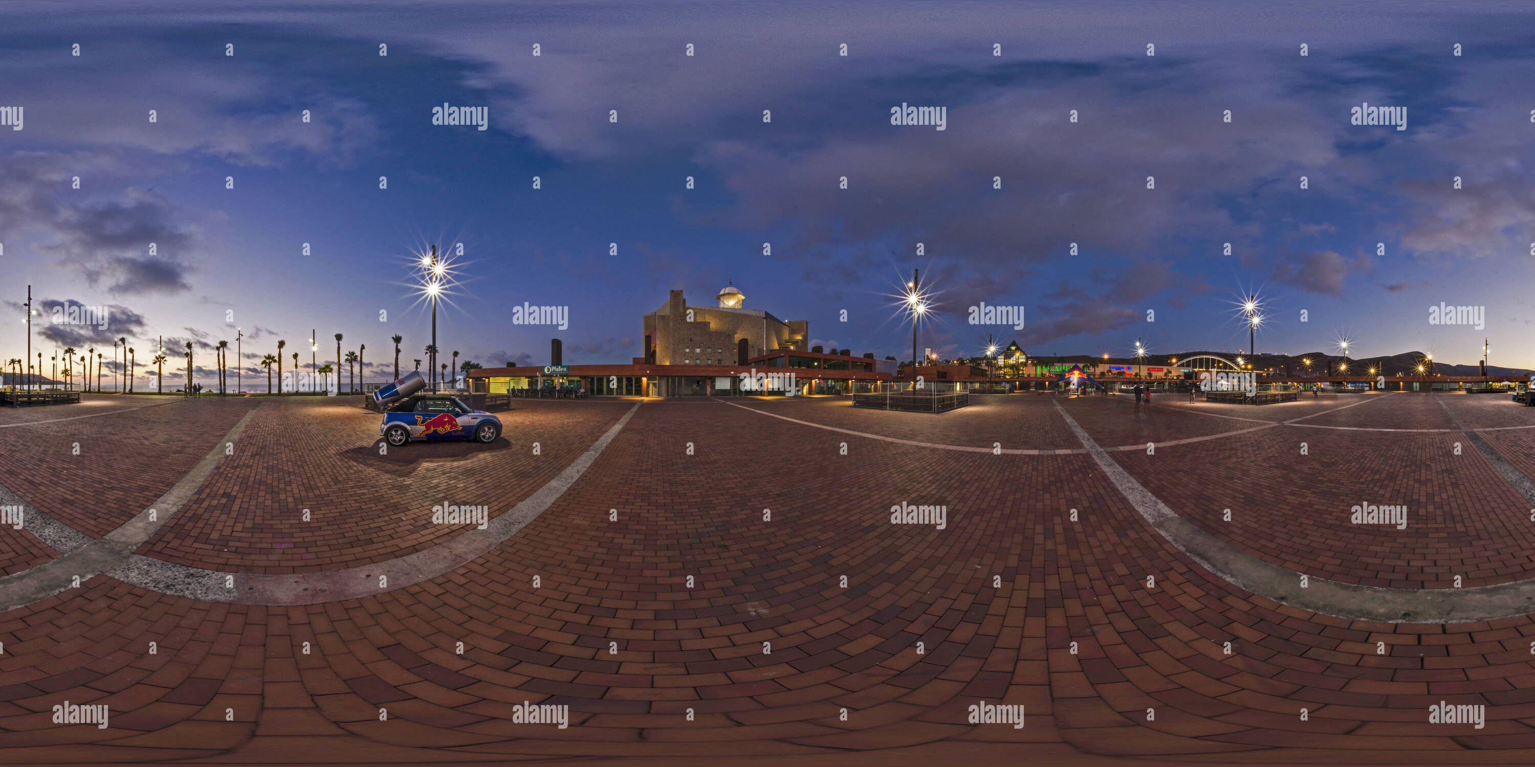 360° view of concert square las arenas - Alamy