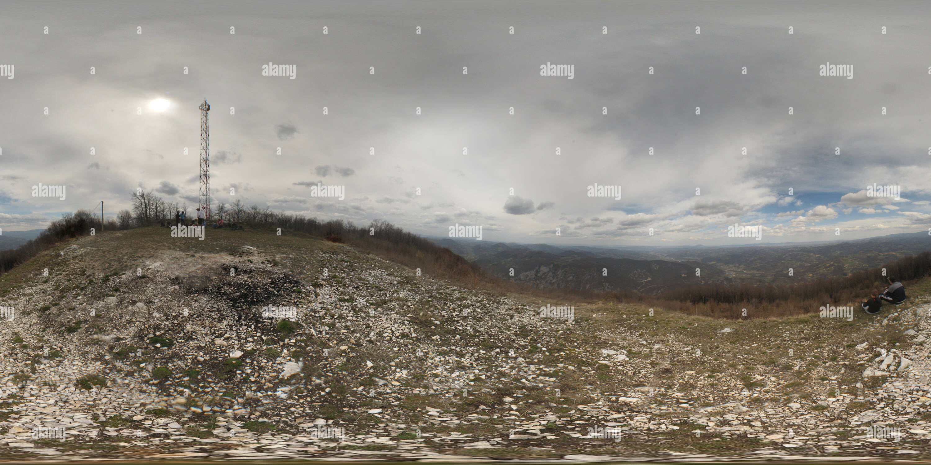 360° view of Ivanjica - Top of Malic - Alamy