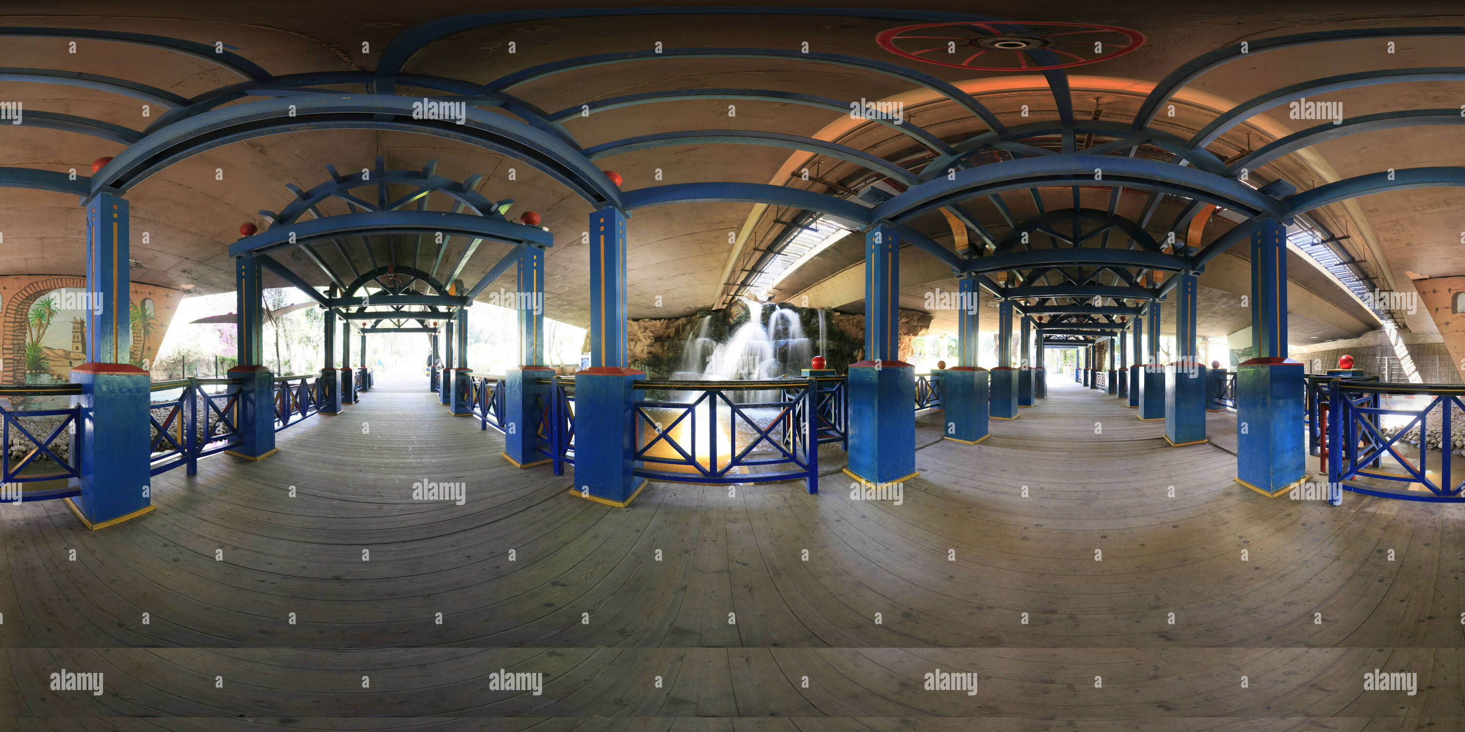 360° view of bird valley inside bridge agadir - Alamy