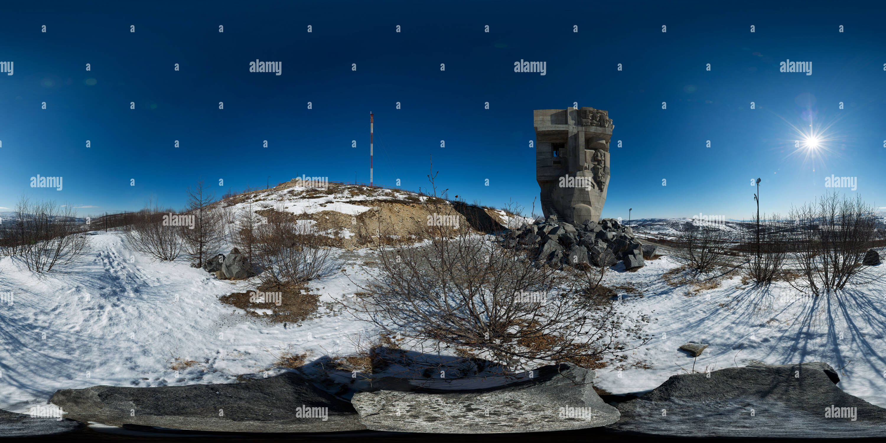 360° view of Mask of Sorrow - Alamy