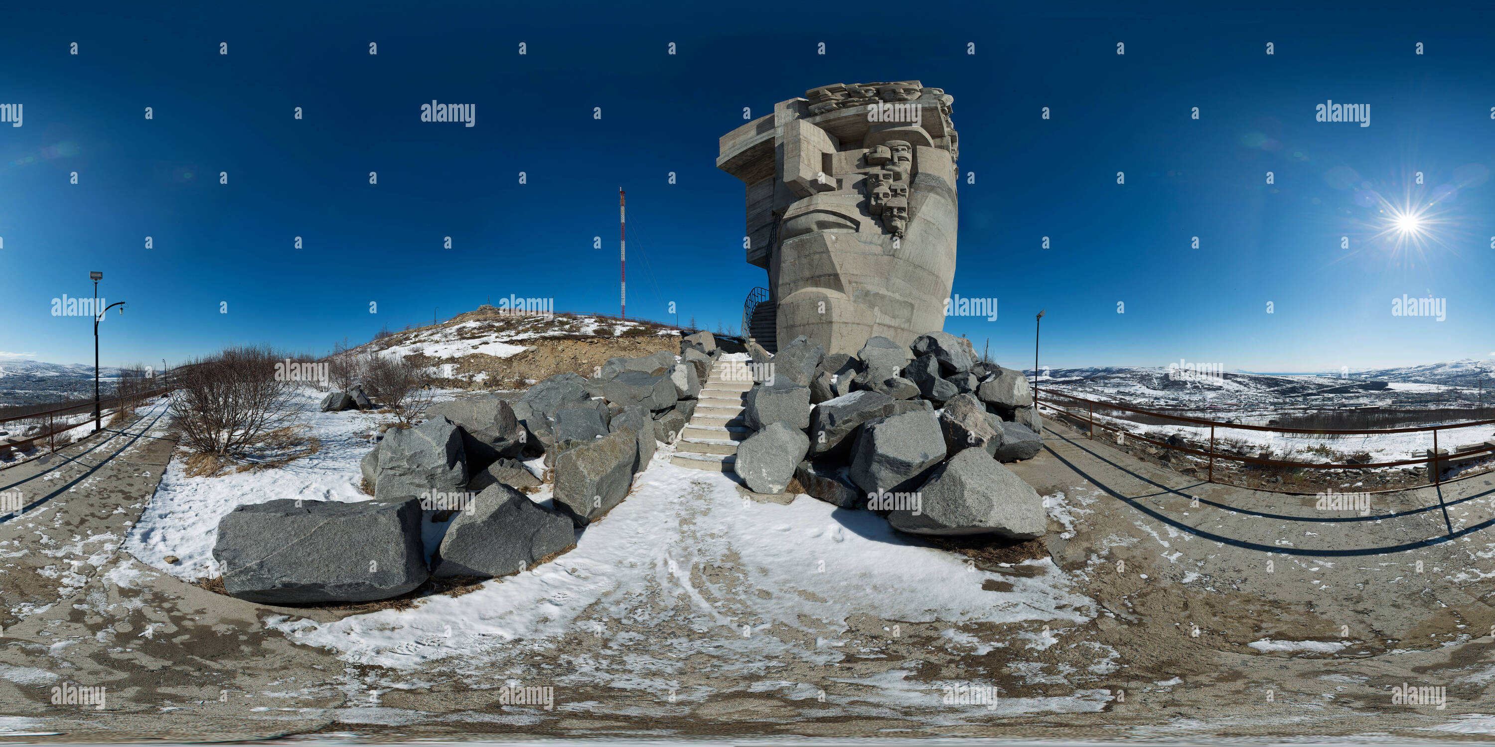 360° view of Mask of Sorrow - Alamy