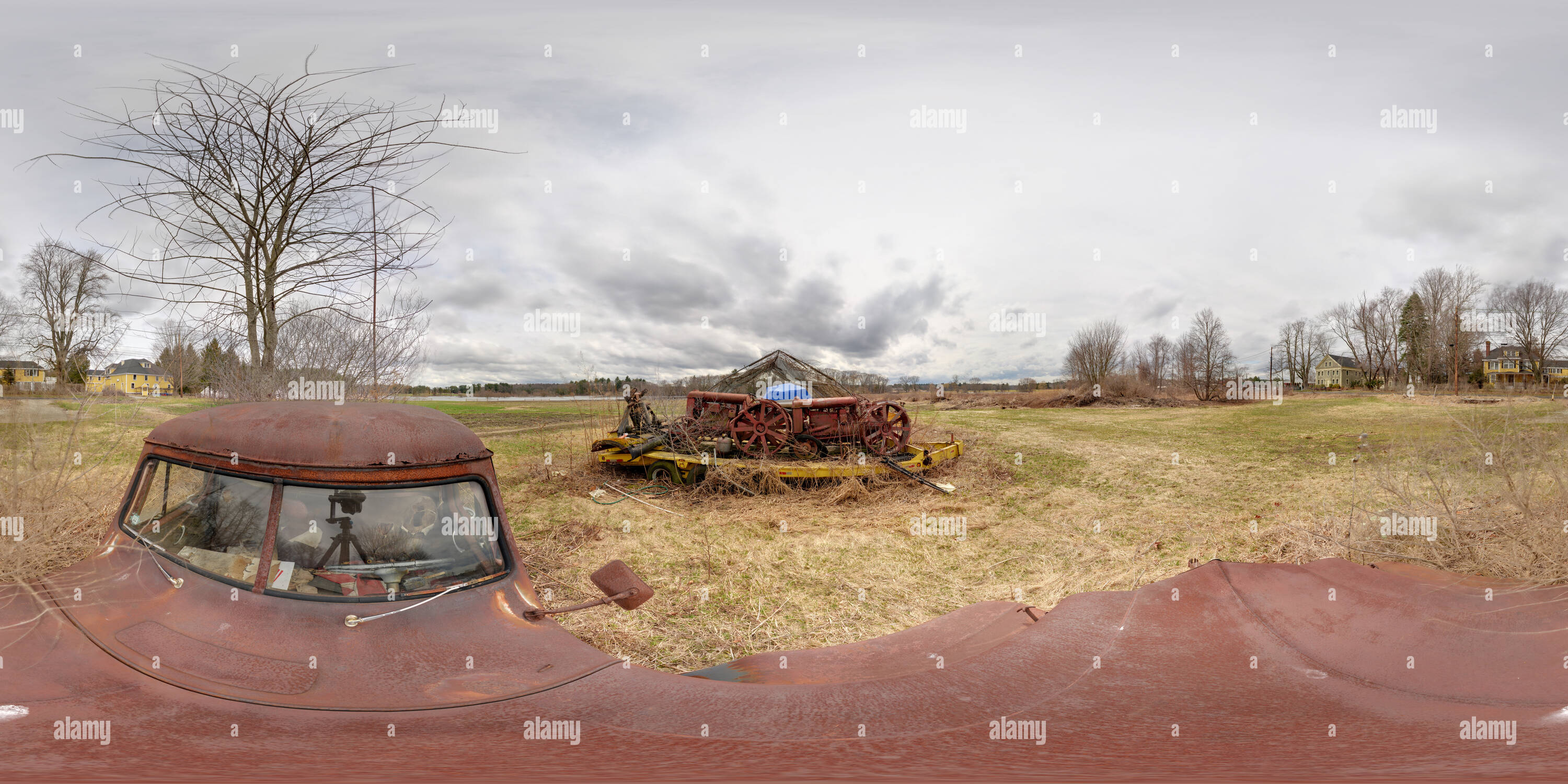 360° view of Anderson Wheeler Family Farm - Alamy