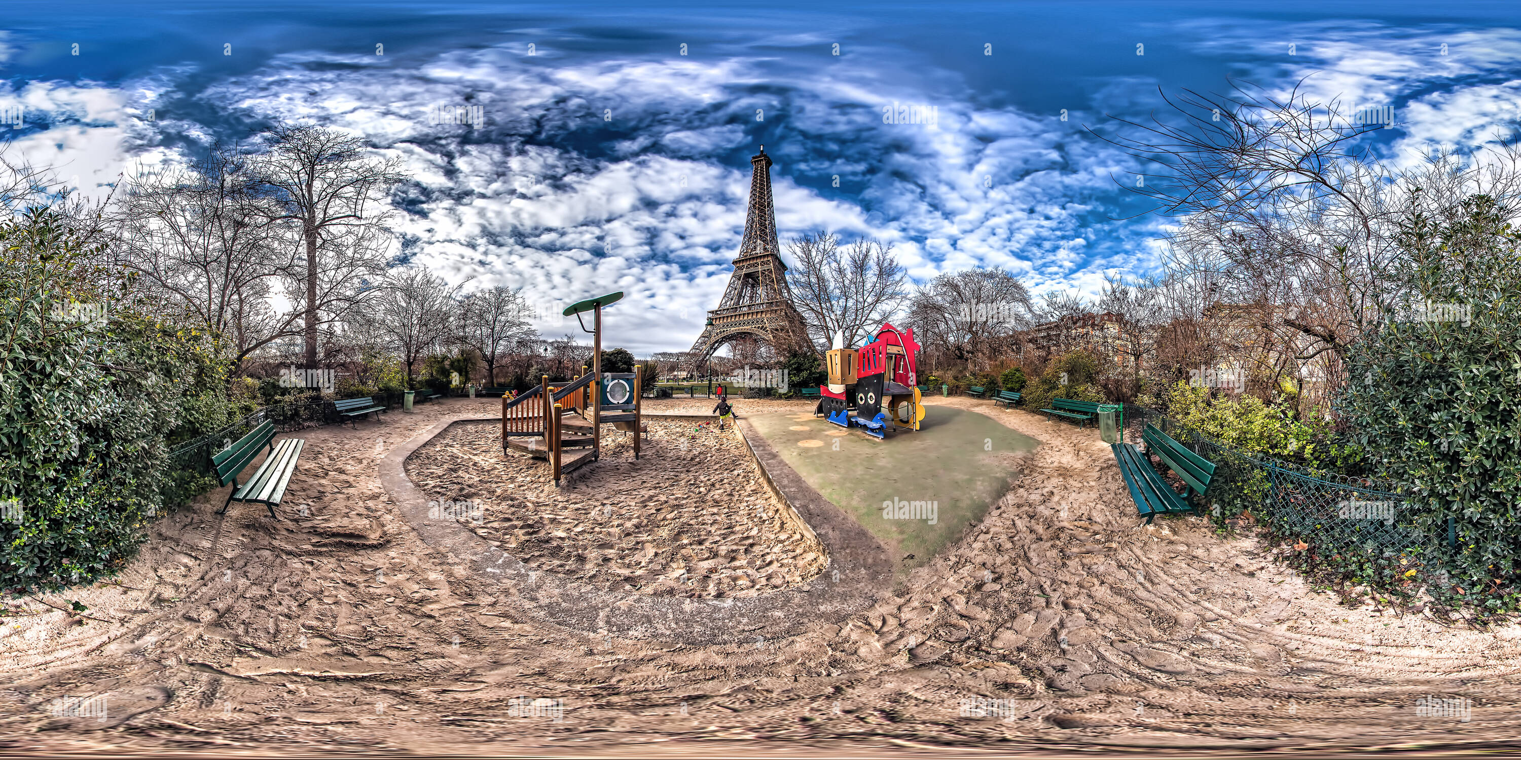 360° view of Kids Playground – Champ de Mars - Rue du Maréchal Harispe ...