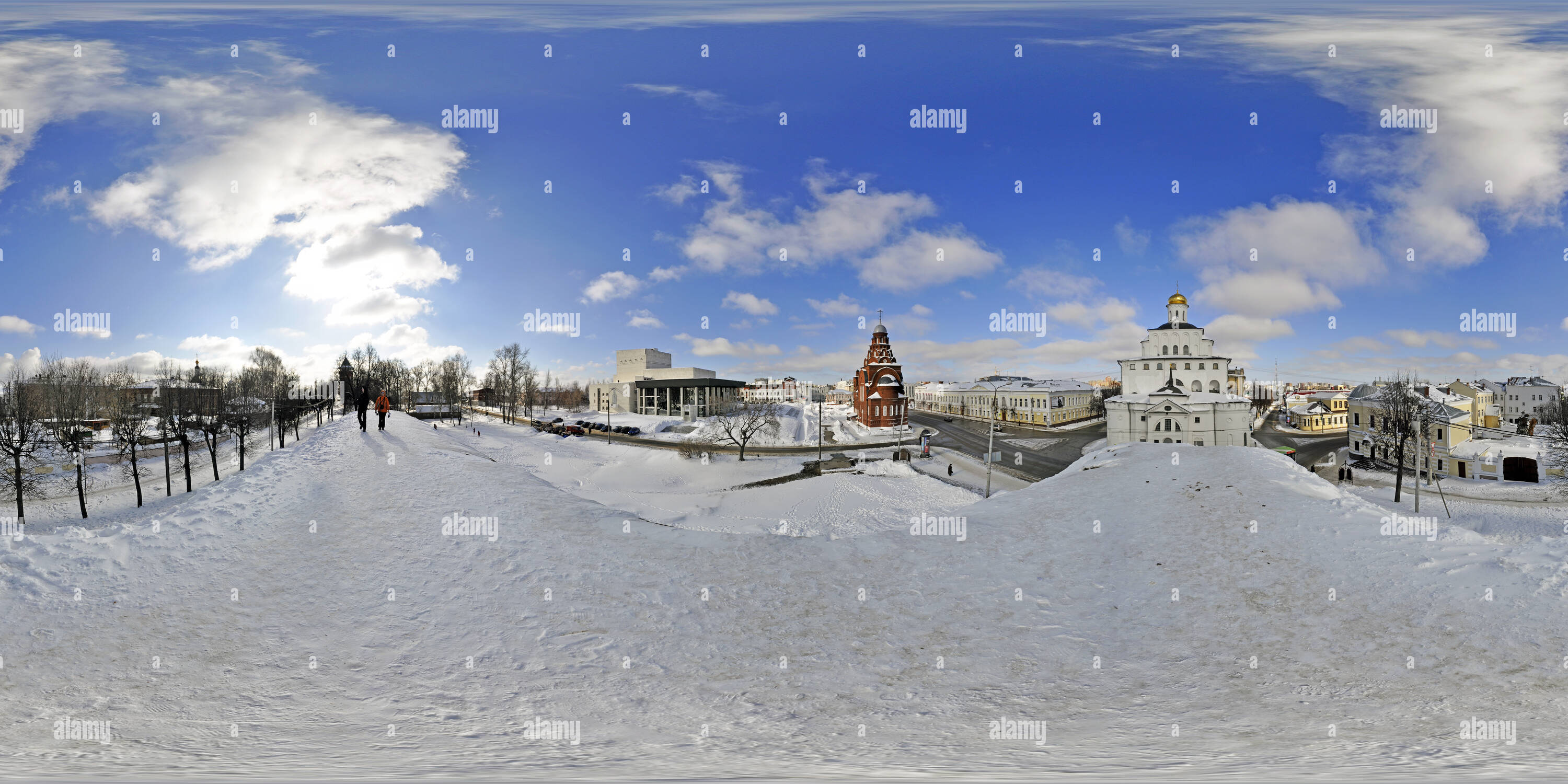 360° view of Golden Gate - Vladimir - Alamy