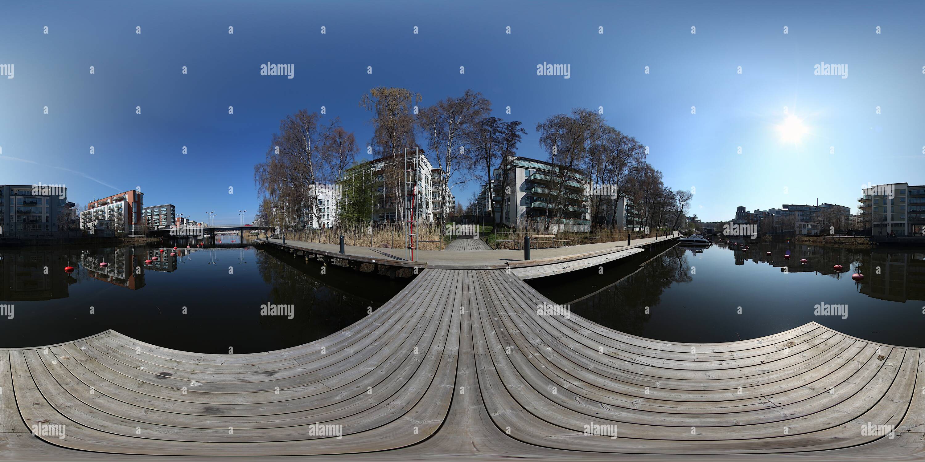 Sickla canal hi-res stock photography and images - Alamy