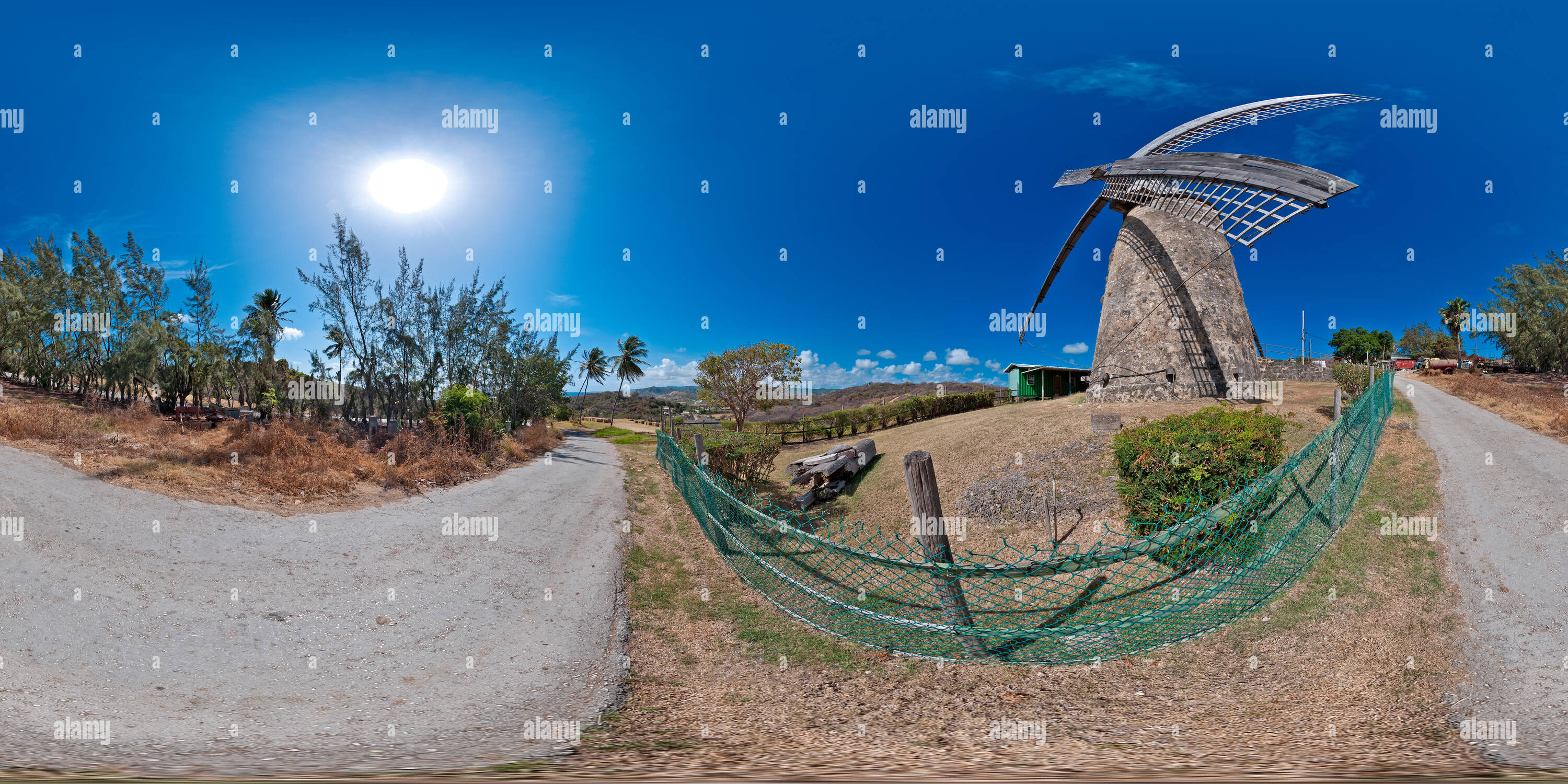 360° view of Morgan Lewis sugar mill 1 - Alamy