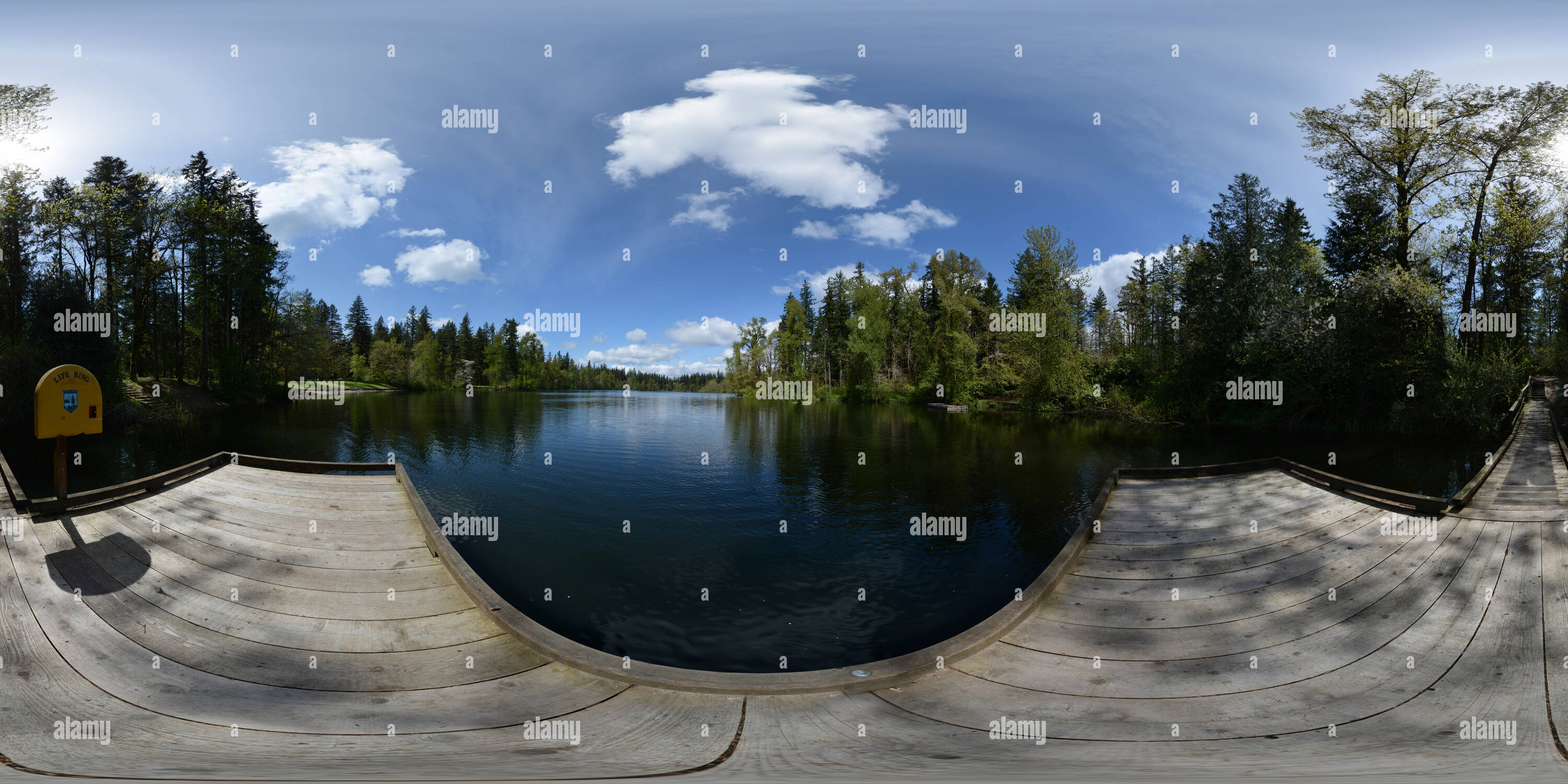 360° view of Nolte State Park, Washington State, USA (14 - Alamy