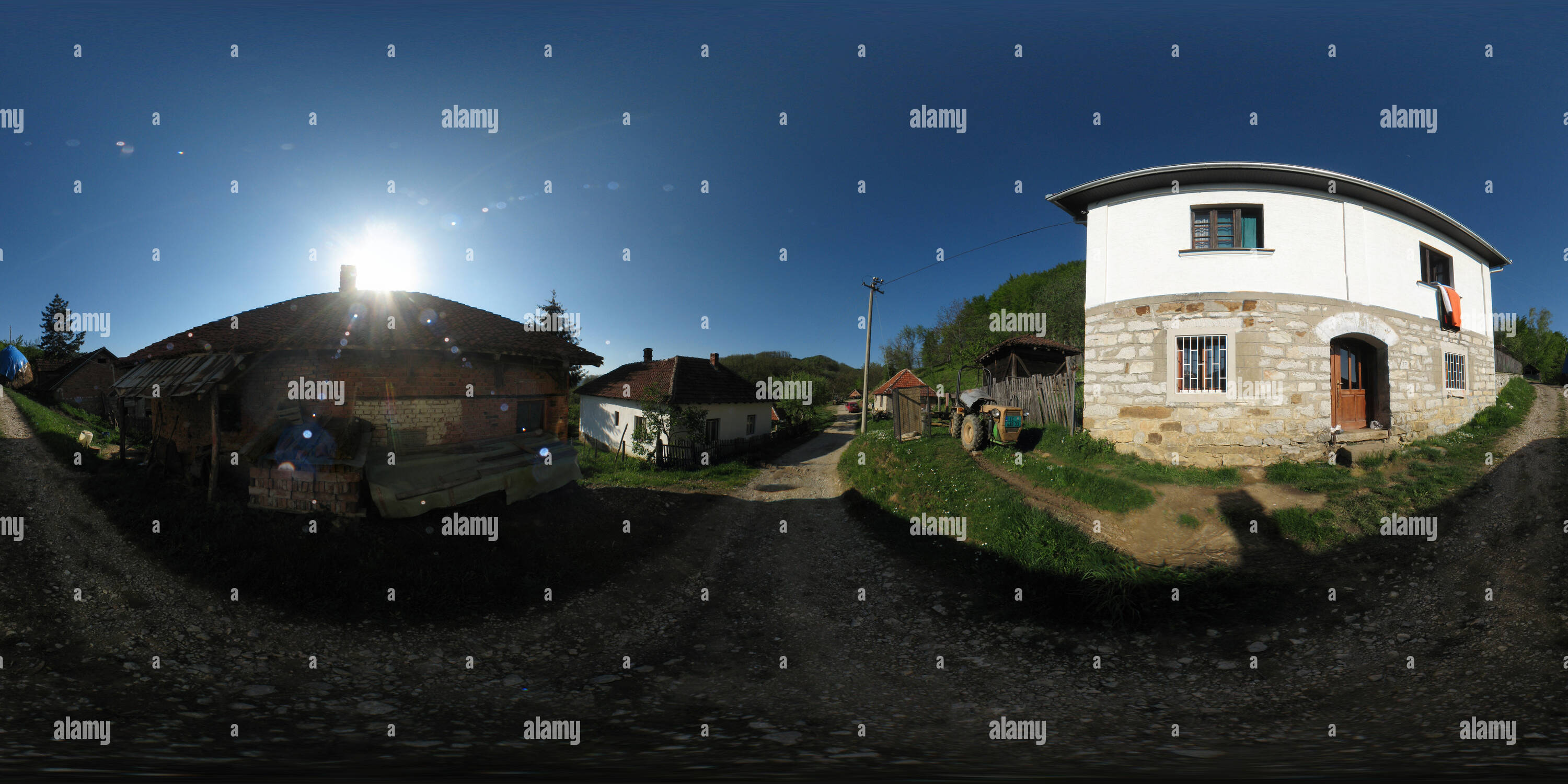 360° view of Ivanjica - The Village of Svestica - Alamy
