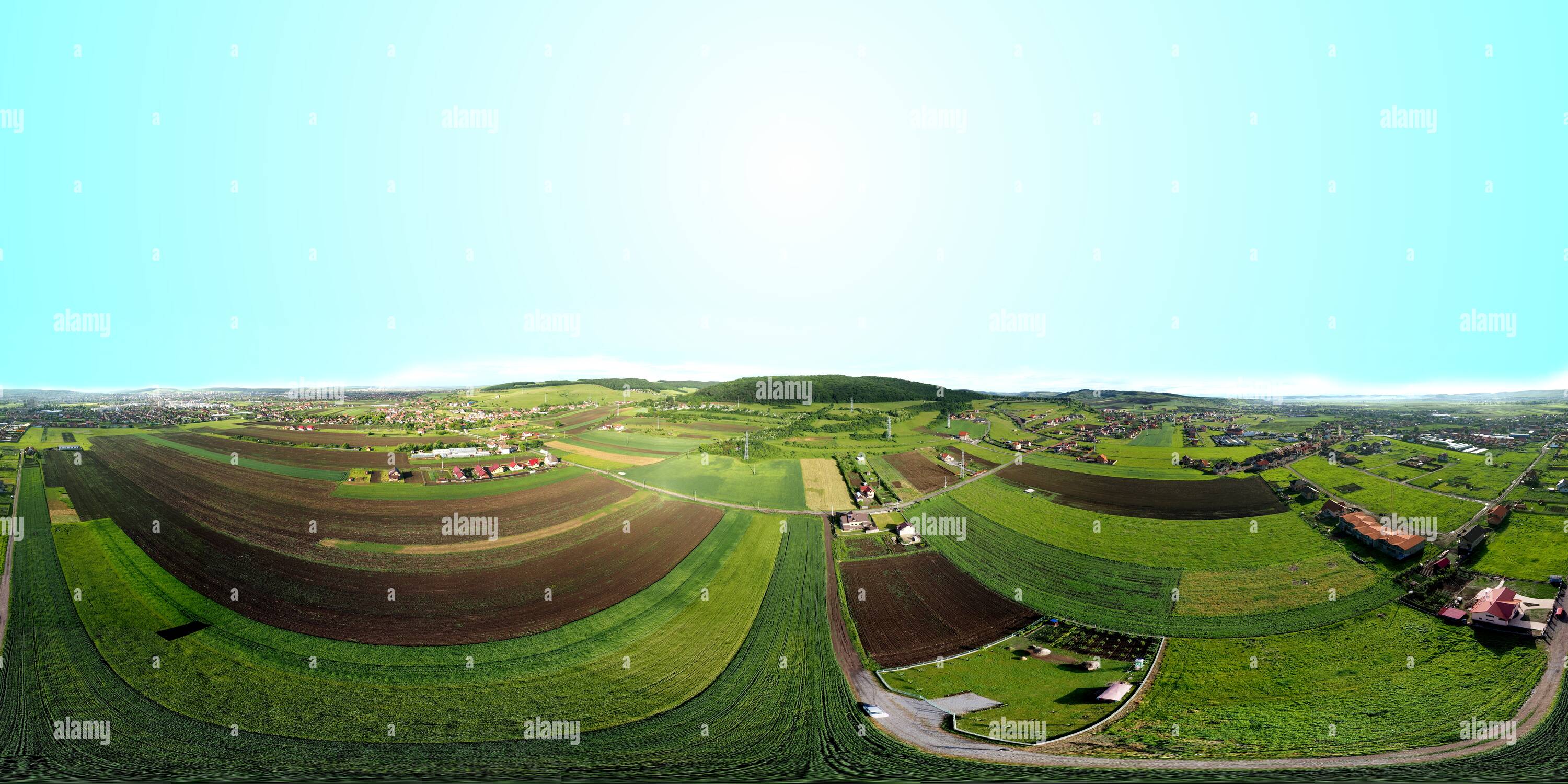 360° view of Remetea, Strada Marului - Alamy