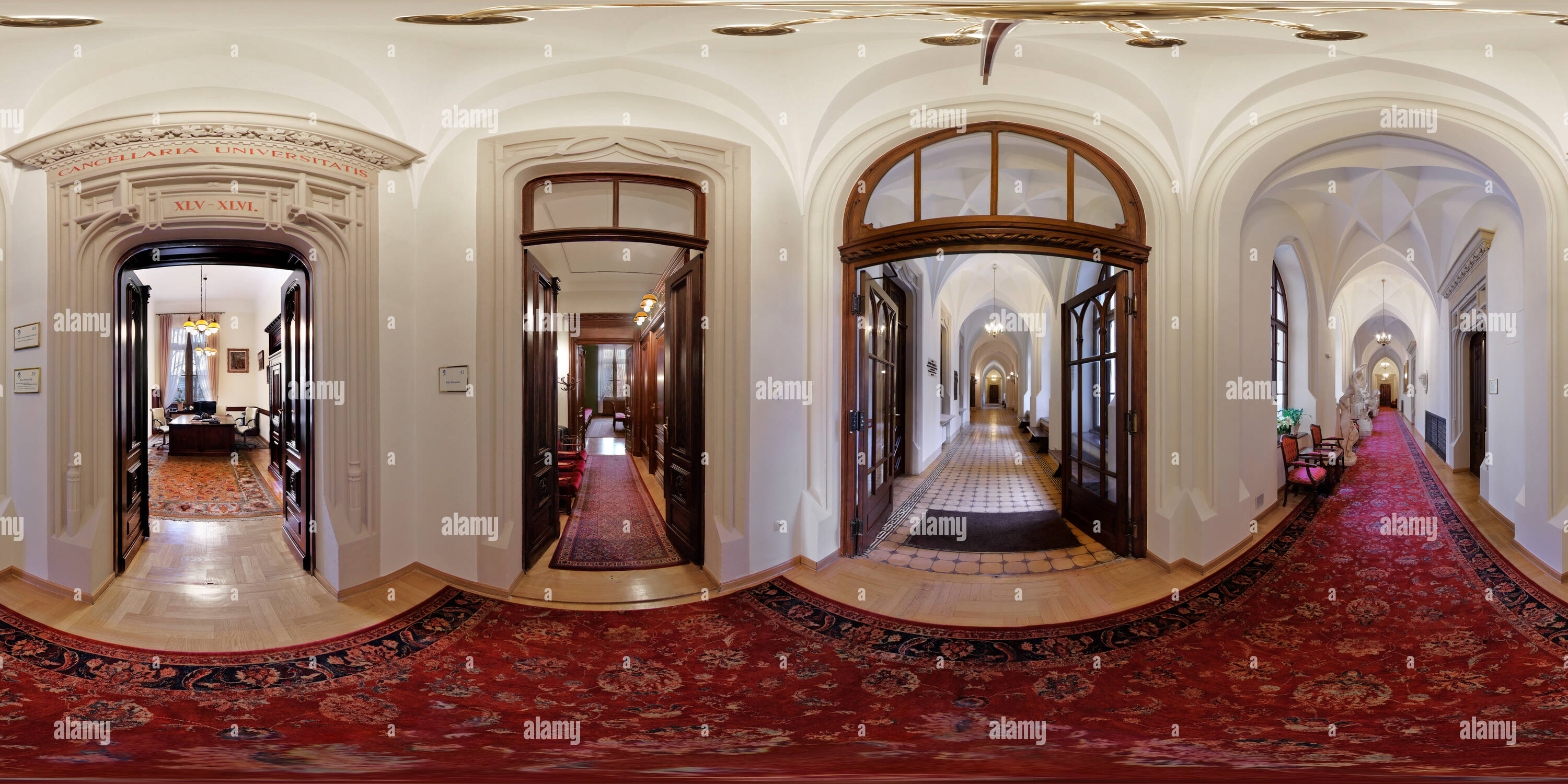 360° view of JAGIELLONIAN UNIVERSITY – COLLEGIUM NOVUM - RECTOR'S HALL ...