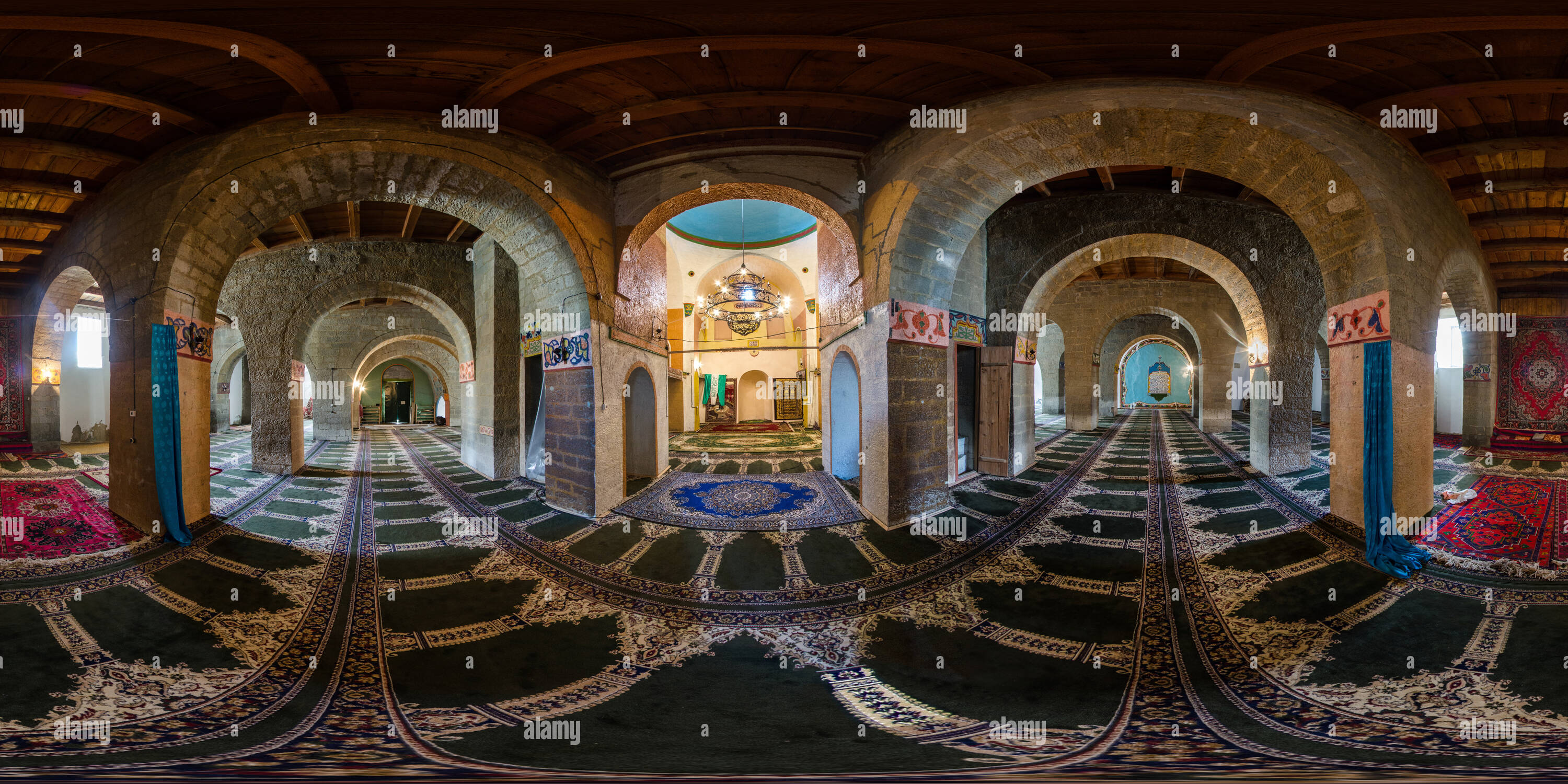 360° view of Kumuh Mechet Panorama Djuma Mechet - Alamy