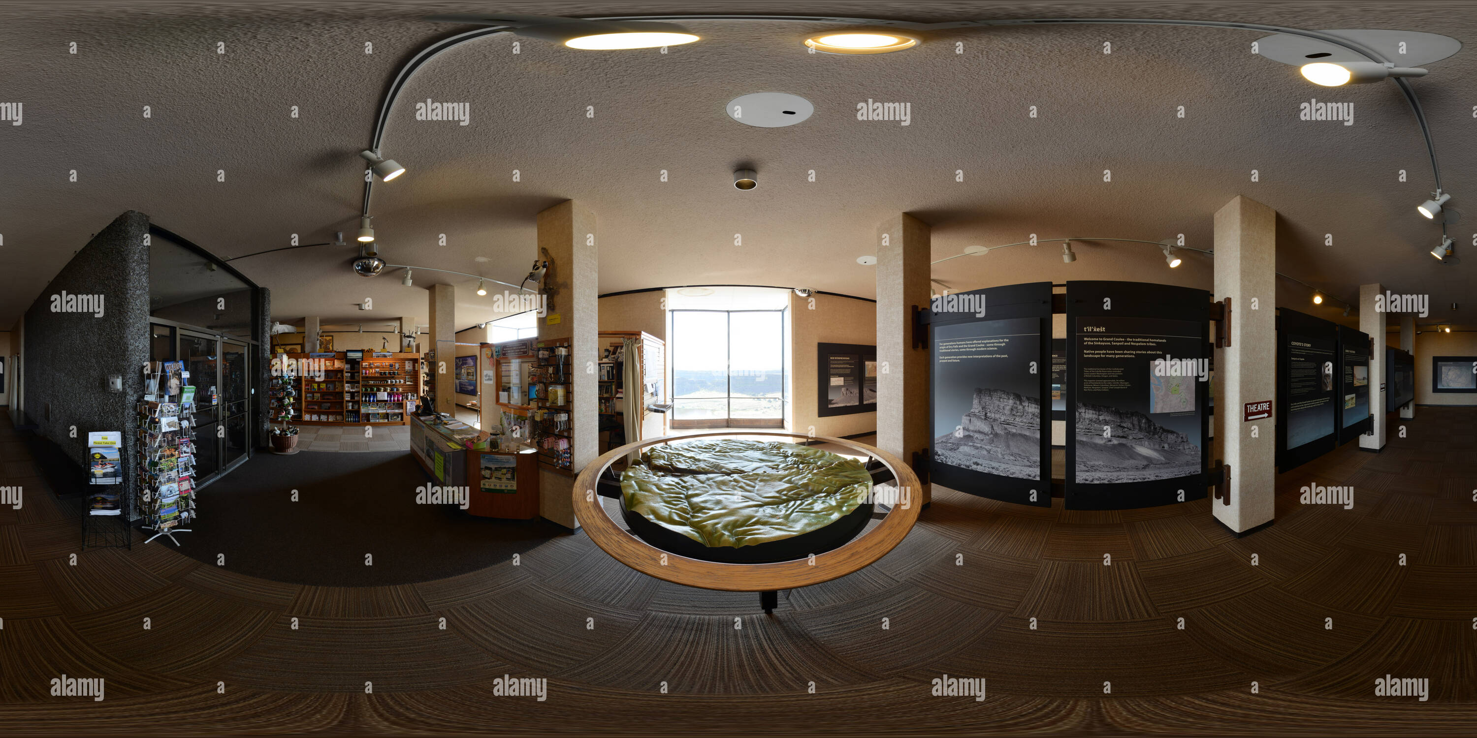 360° view of Dry Falls Interpretive Center - Sun Lakes-Dry Falls State ...