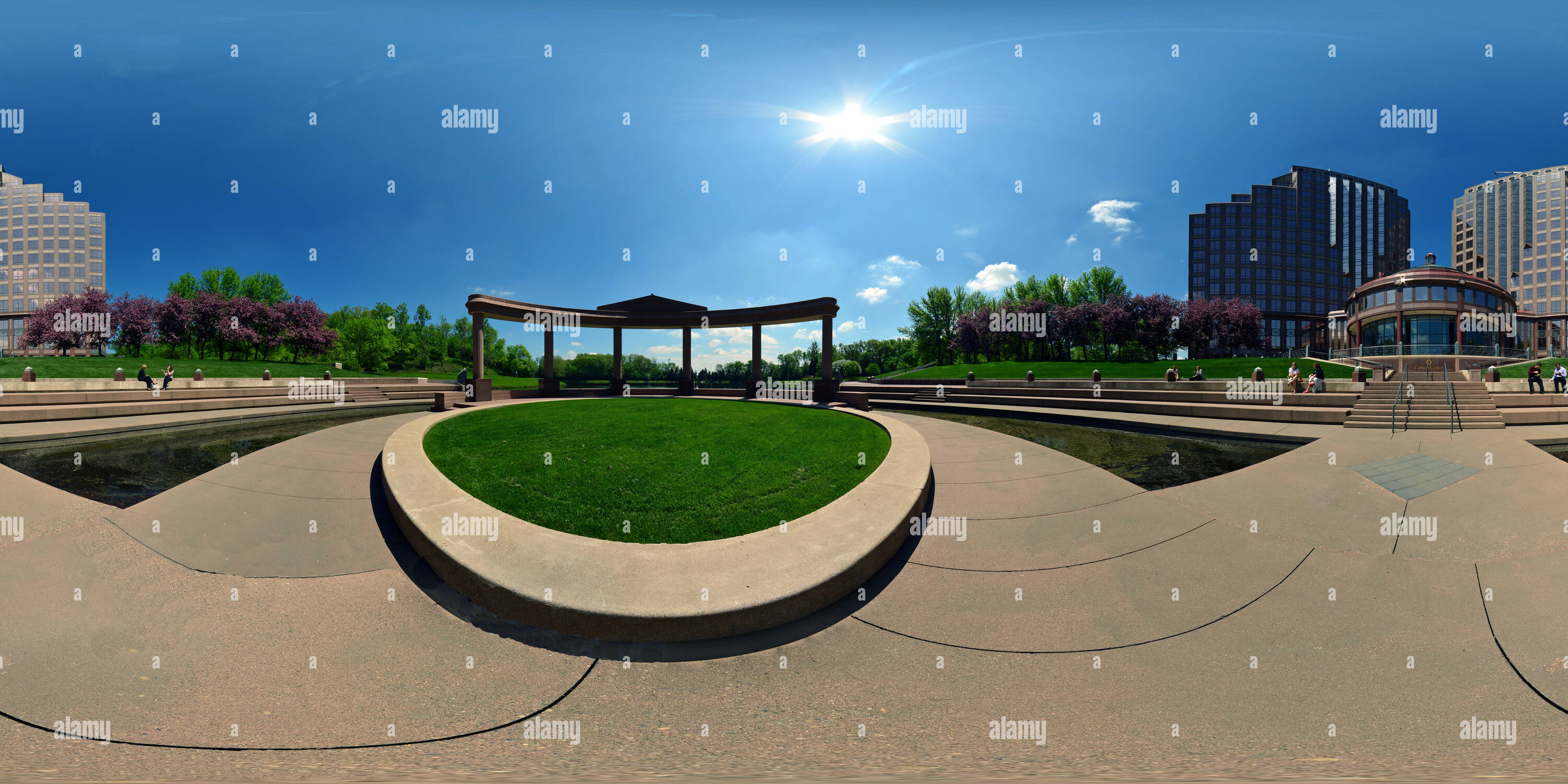 360° view of Carlson Center Amphitheater - Alamy