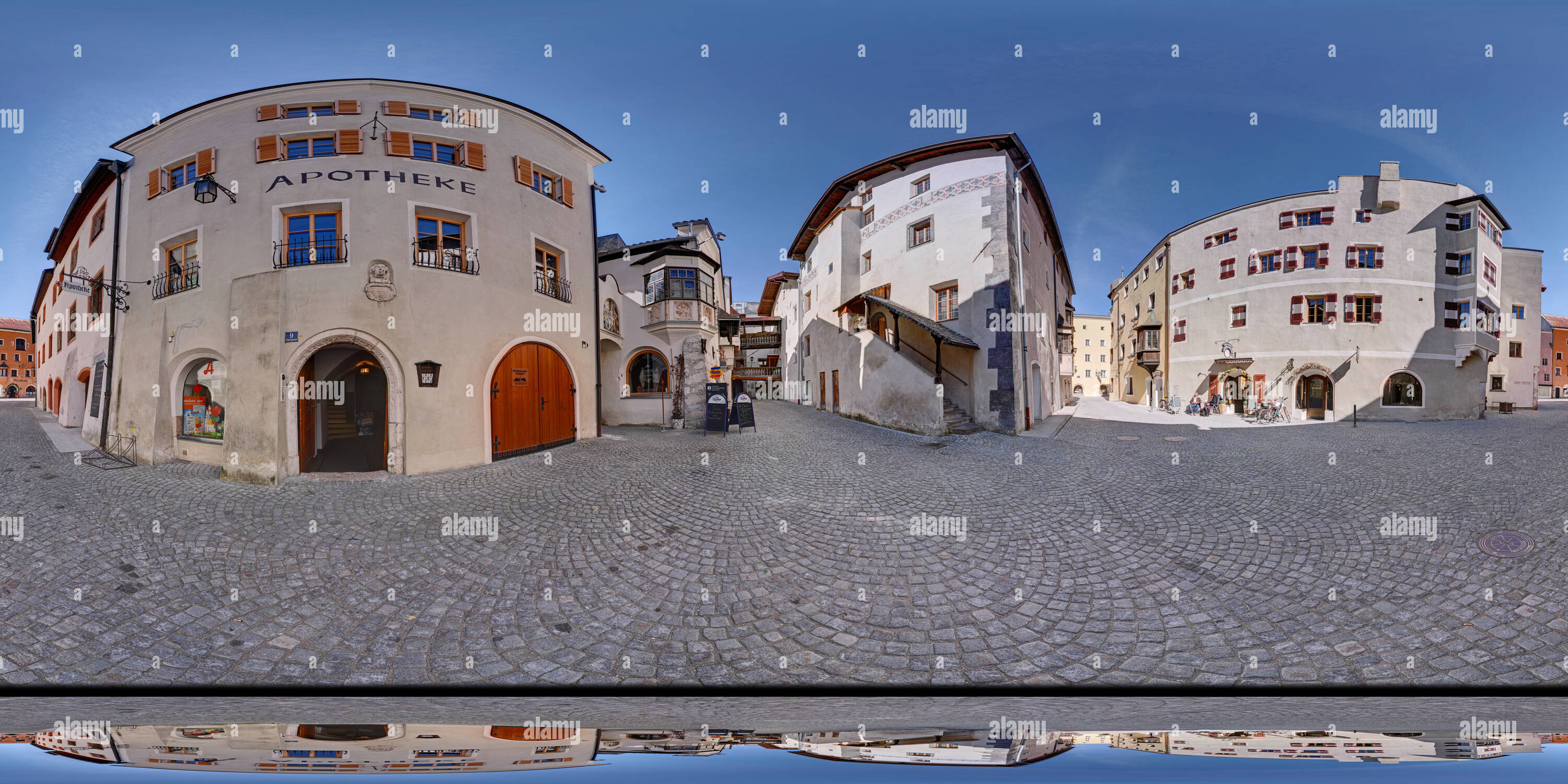 360° view of Rattenberg - der Malerwinkel - Alamy