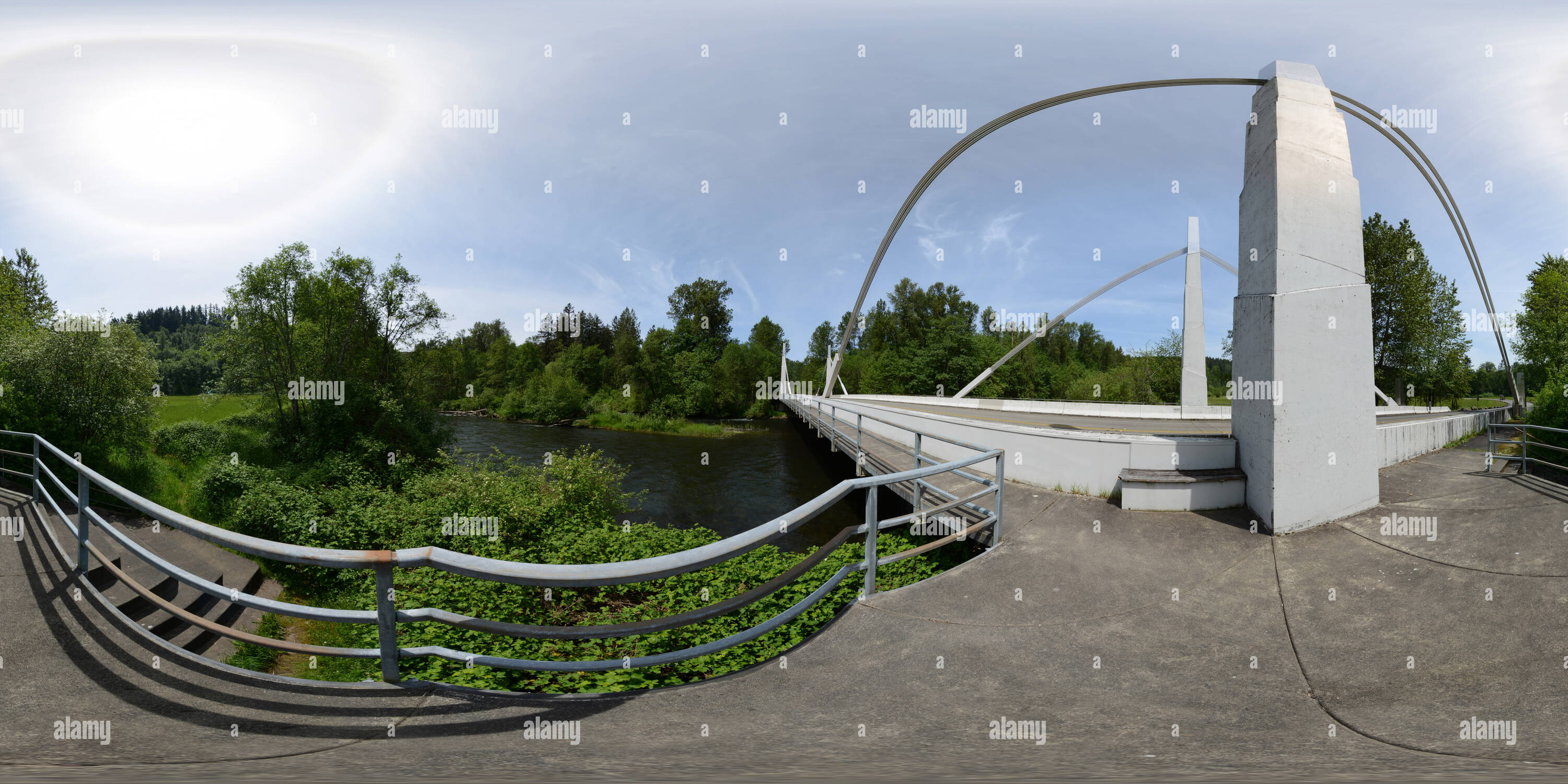 360° view of Flaming Geyser State Park, Washington State, USA - Alamy