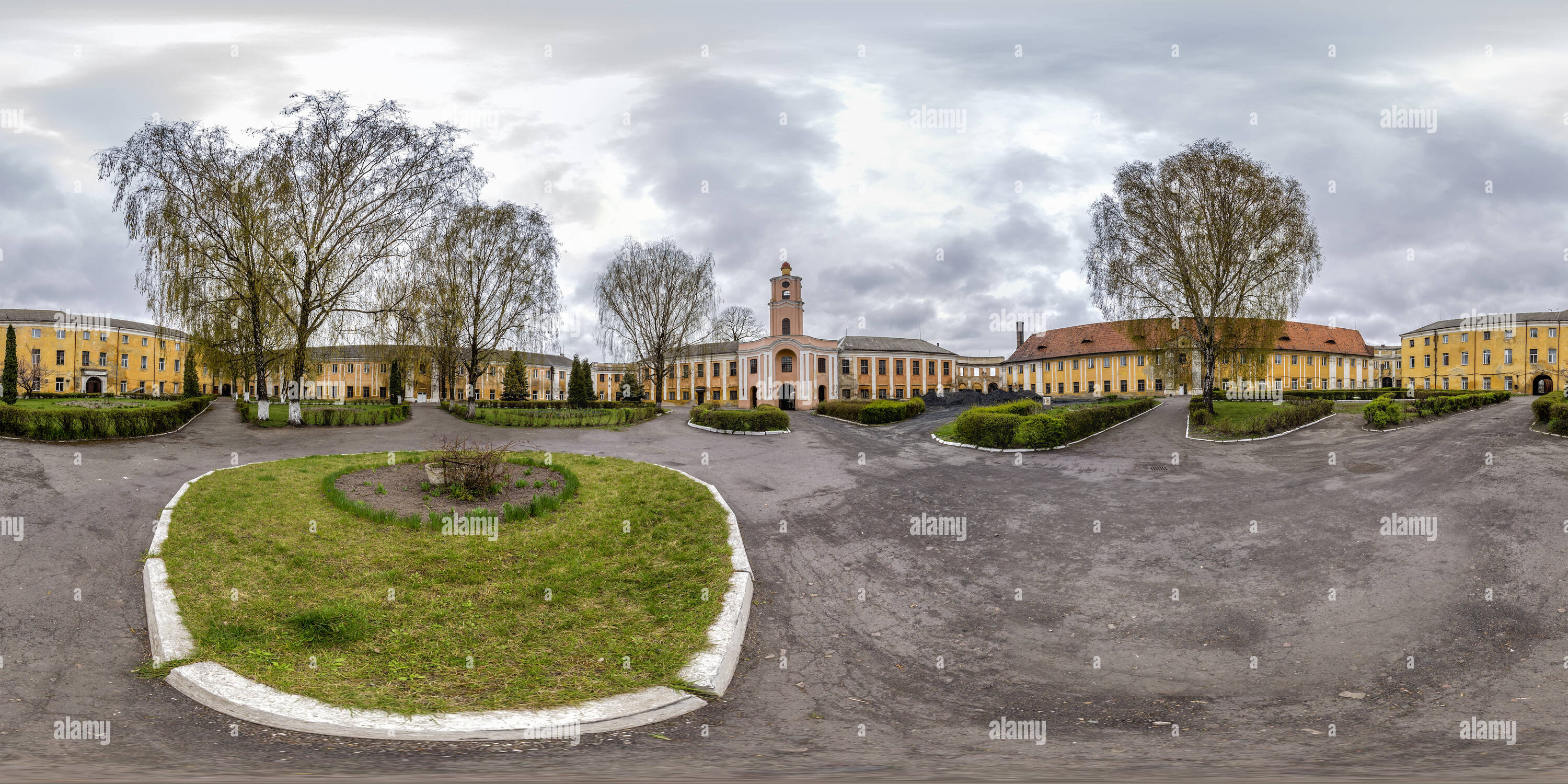 360° view of Olyka. Castle Radzivilov - Alamy