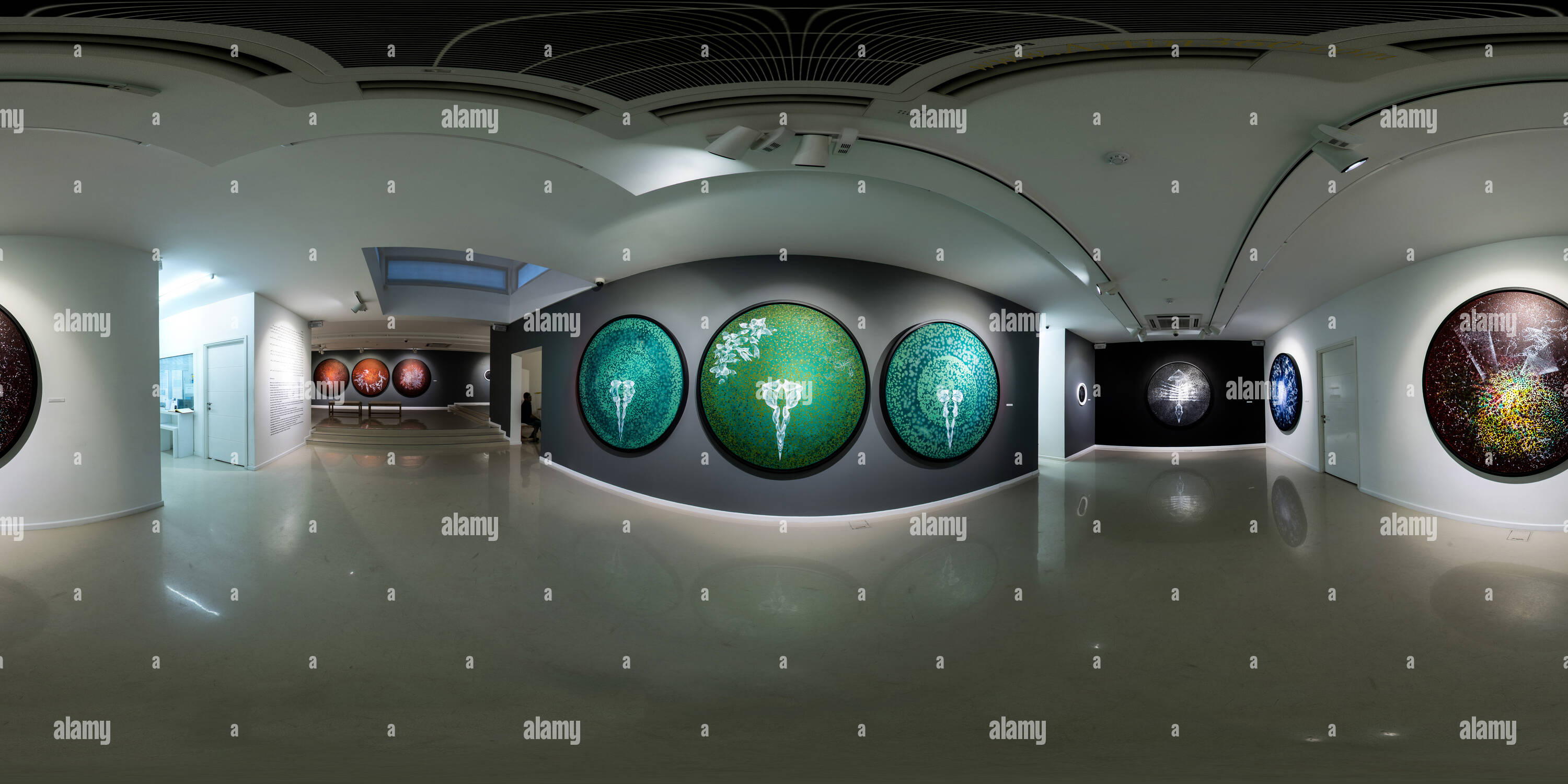 360° view of Boom Art Gallery Pooya Aryanpour Jun 2014 Transient Dreams ...