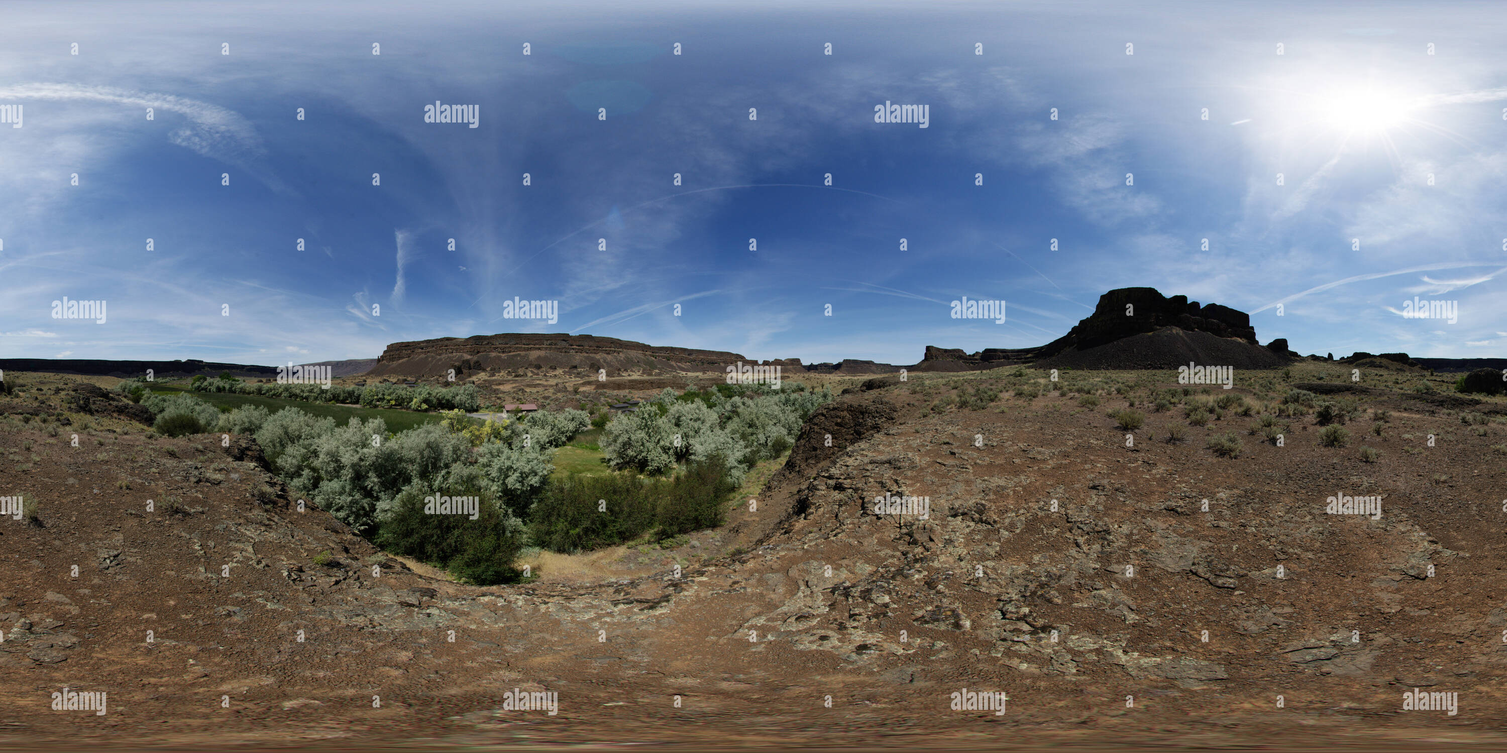 360° view of Delany Springs and Camp Delany - Sun Lakes-Dry Falls State ...